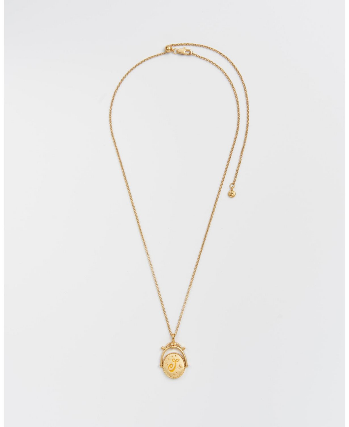 Click here for Fable England S Initial Sunflower Gold Spinner Cha... prices