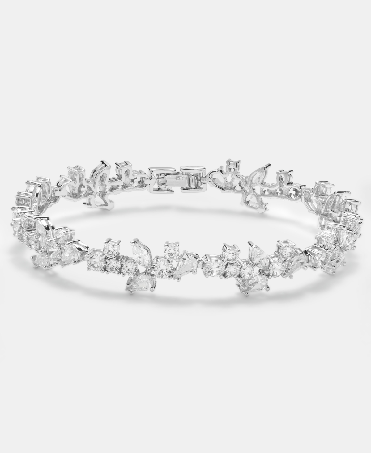 Click here for Givenchy Cubic Zirconia Flex Bracelet - White prices
