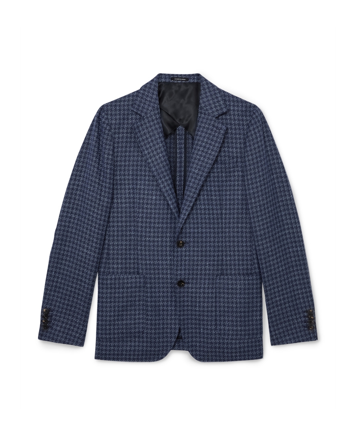 Click here for Reiss Mens Romana Single-Breasted Check Blazer - N... prices
