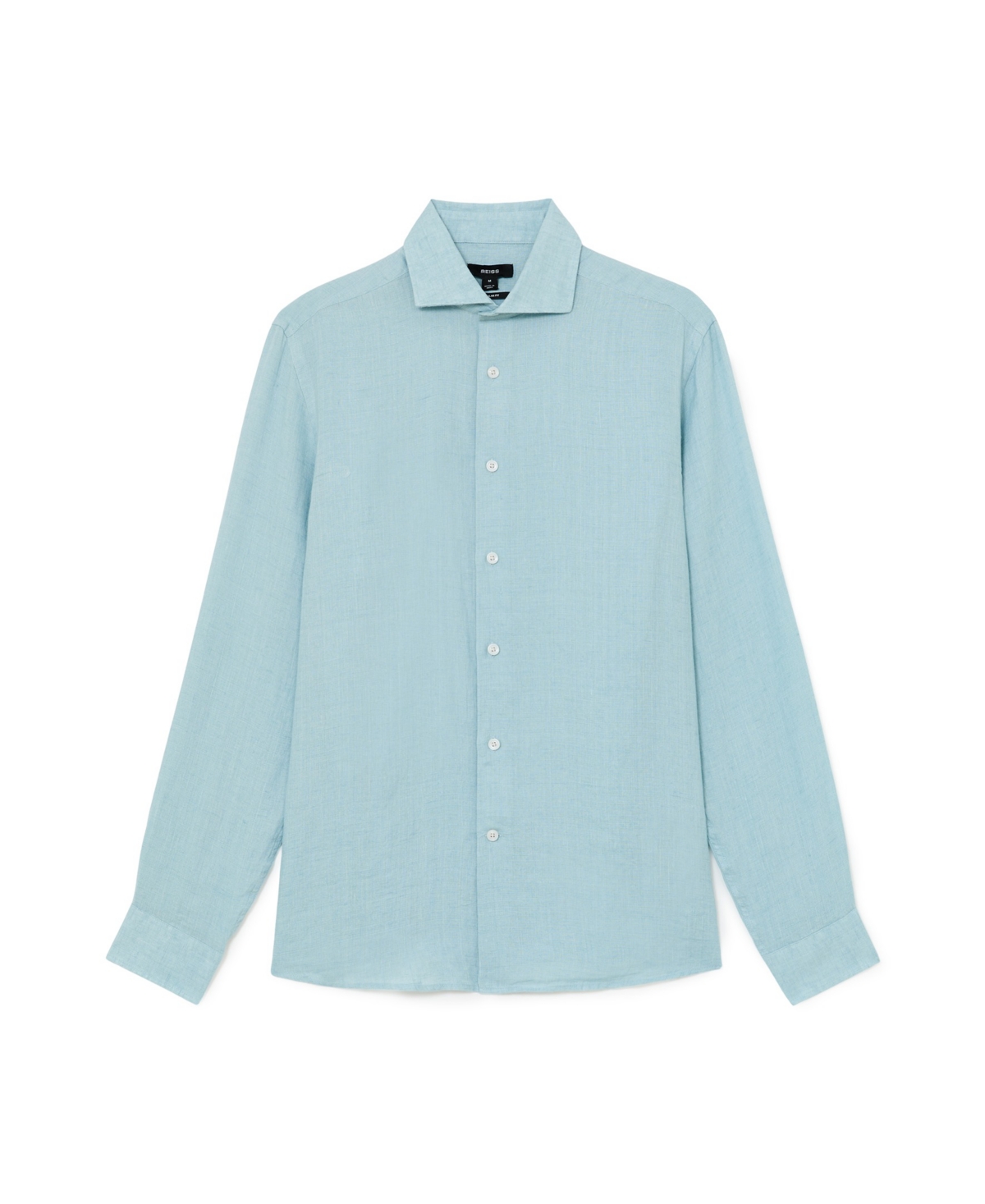 Click here for Reiss Mens Linen Cutaway Collar Regular Fit Shirt... prices