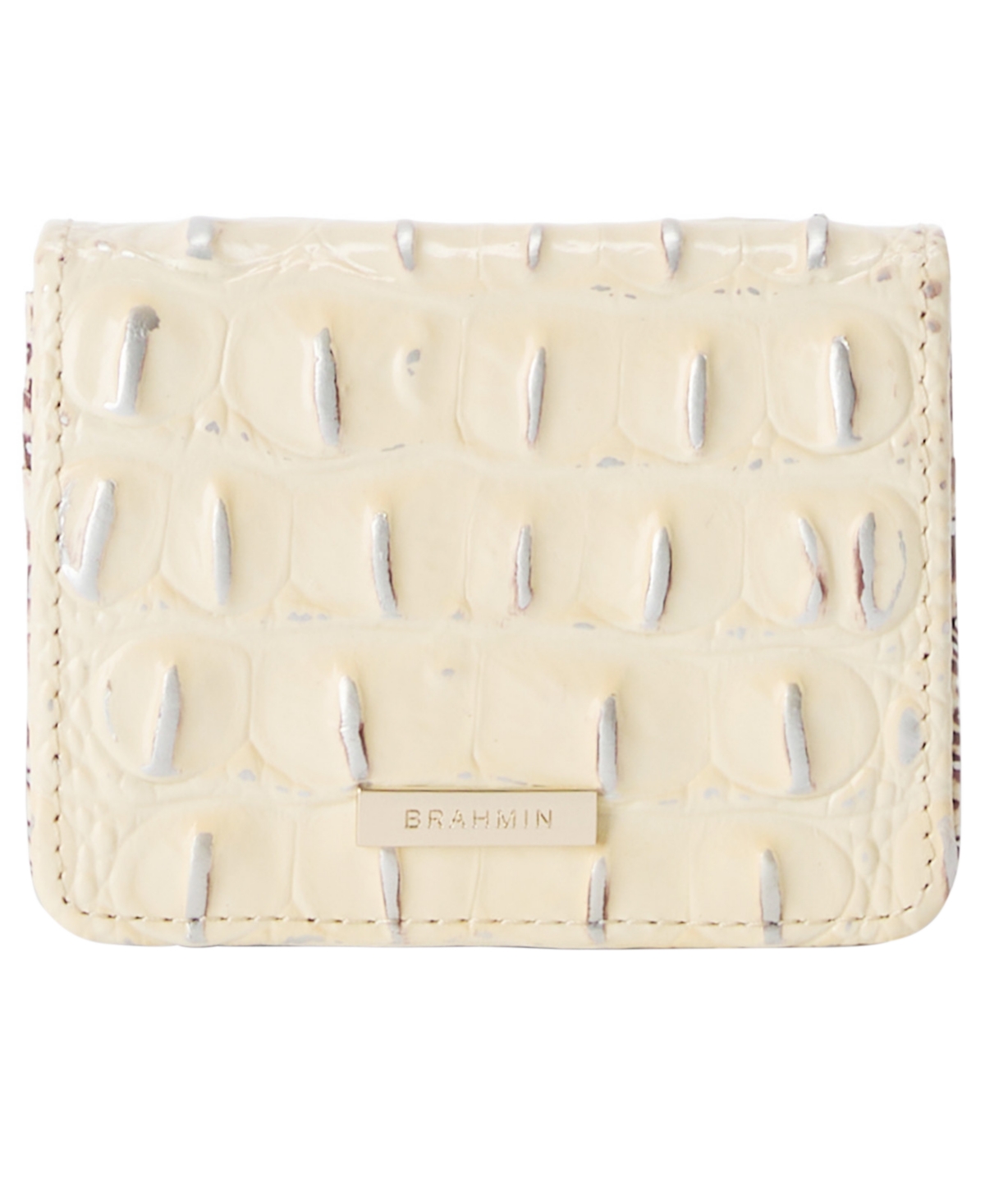 Click here for Brahmin Clementine Mini Leather Wallet - Ginger Me... prices