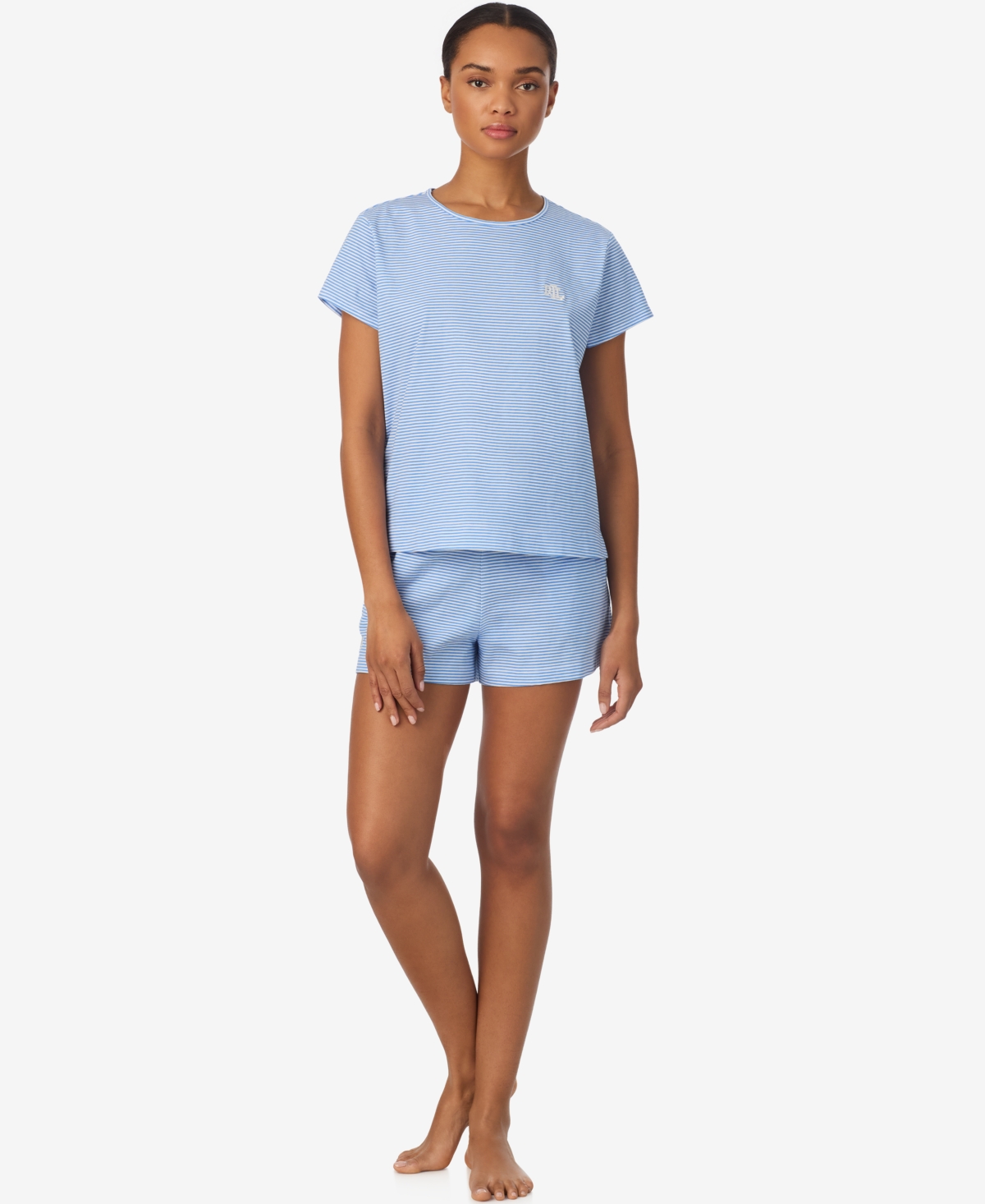 Click here for Lauren Ralph Lauren Womens 2-Piece Cotton Tee and... prices