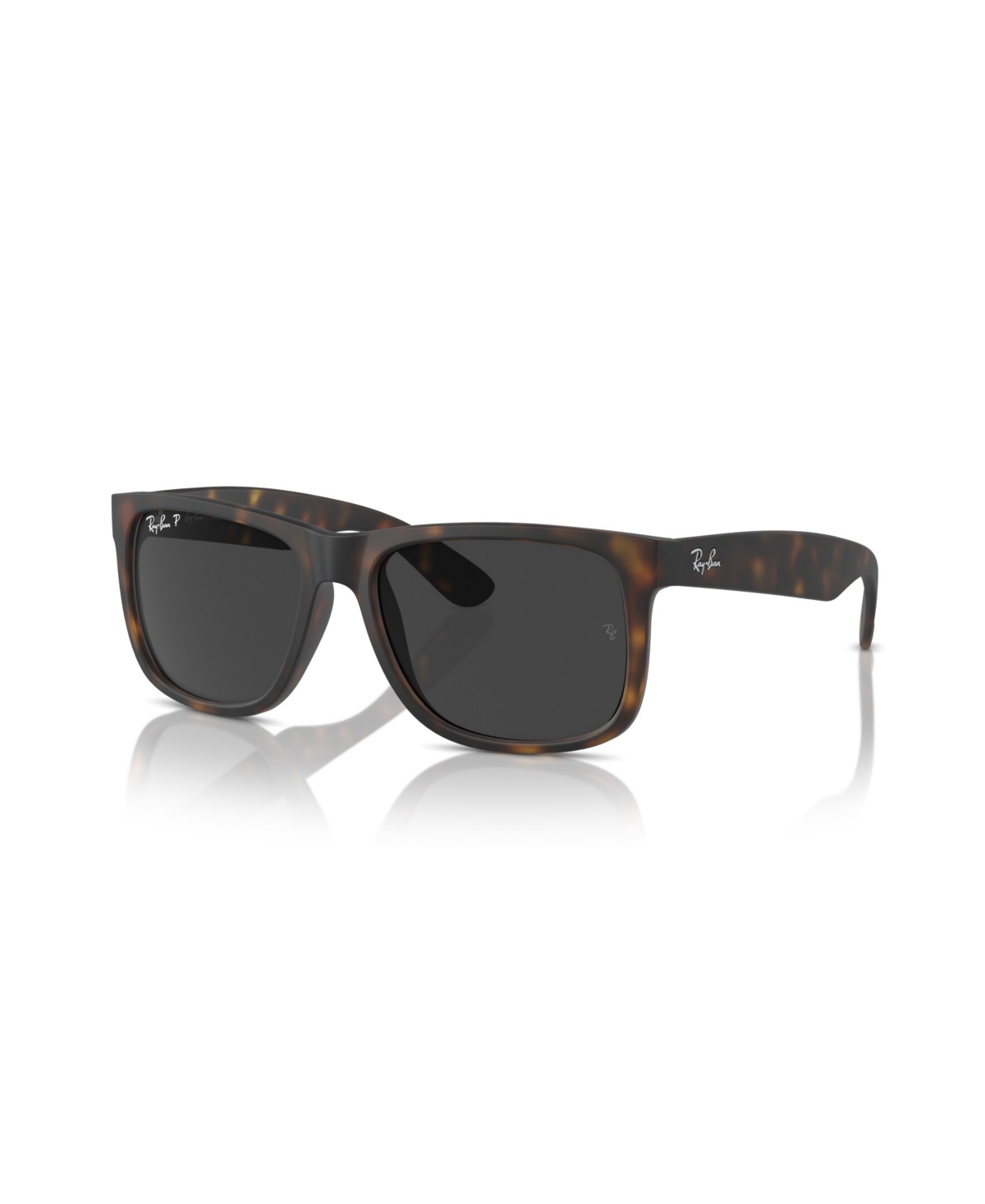 Click here for Ray-Ban Mens Polarized Justin Classic Square Sungl... prices