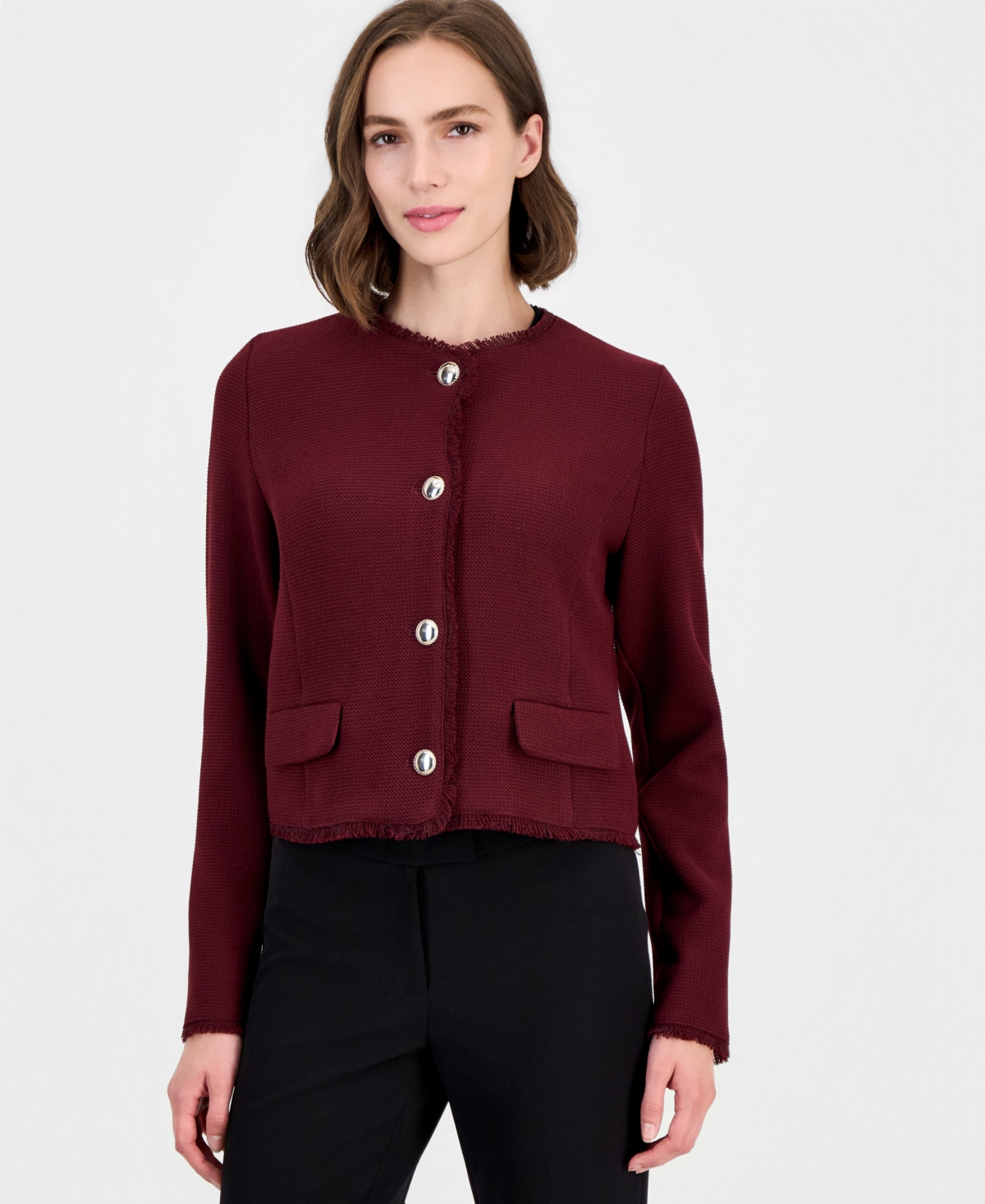 Click here for Emme Marella Womens Emmfilm Textured Stretch-Knit... prices