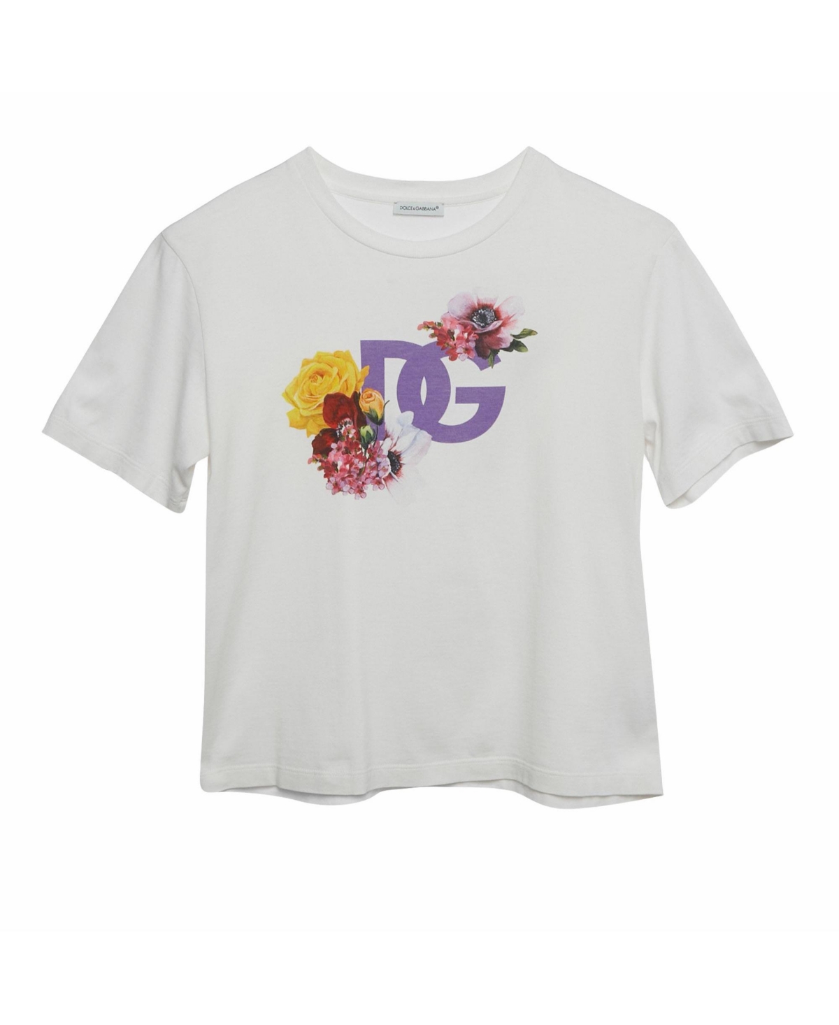 Click here for Pre-Owned Dolce & Gabbana Womens Floral Dg Logo Co... prices