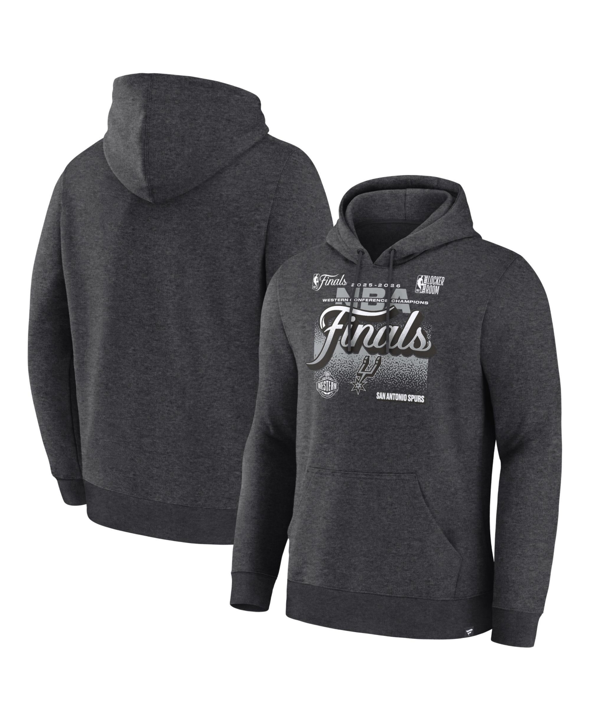 Click here for Fanatics Mens Charcoal San Antonio Spurs 2026 West... prices