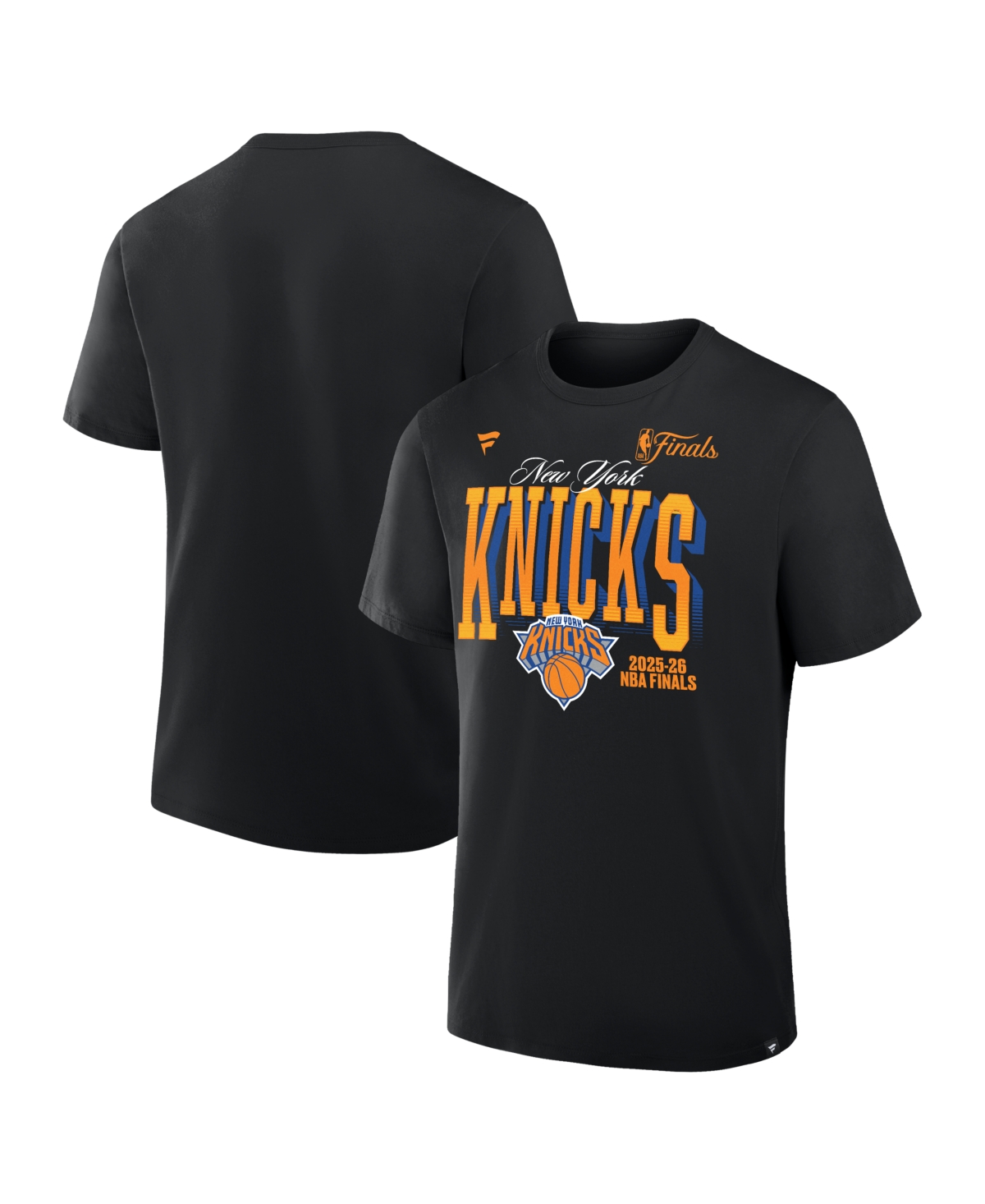 Click here for Fanatics Mens Black New York Knicks 2026 Nba Final... prices