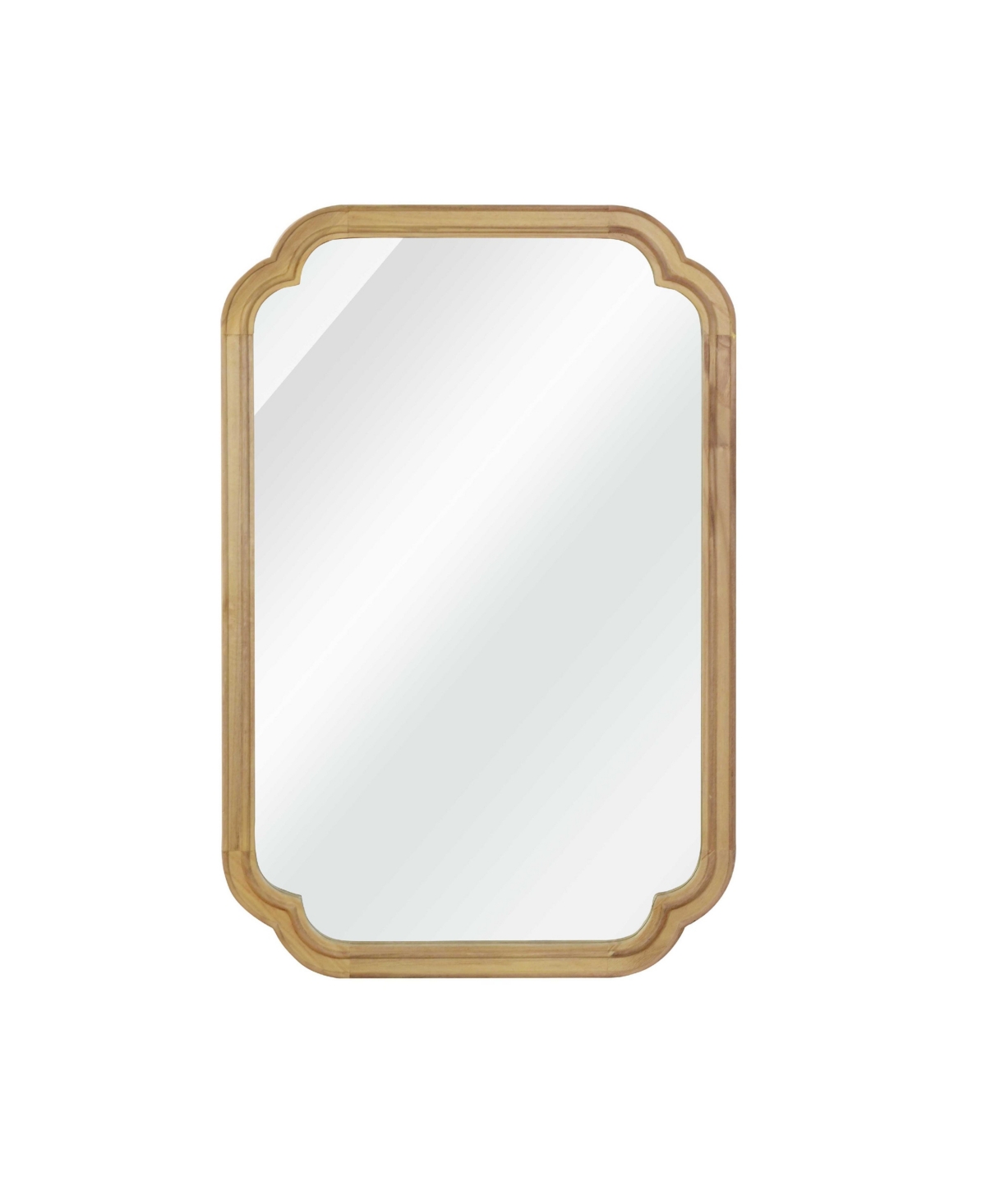 Click here for Phying Natural Wood Color Solid Wood Frame Mirror... prices