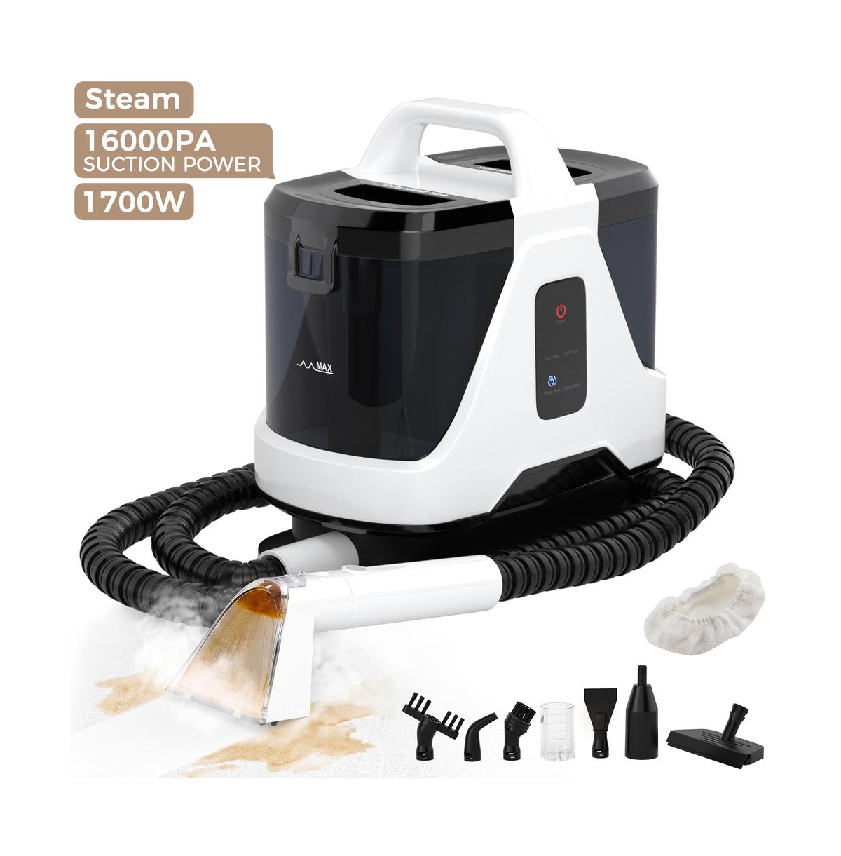 Click here for Topteng 1700W Steam Cleaner for Carpet âHot Wate... prices