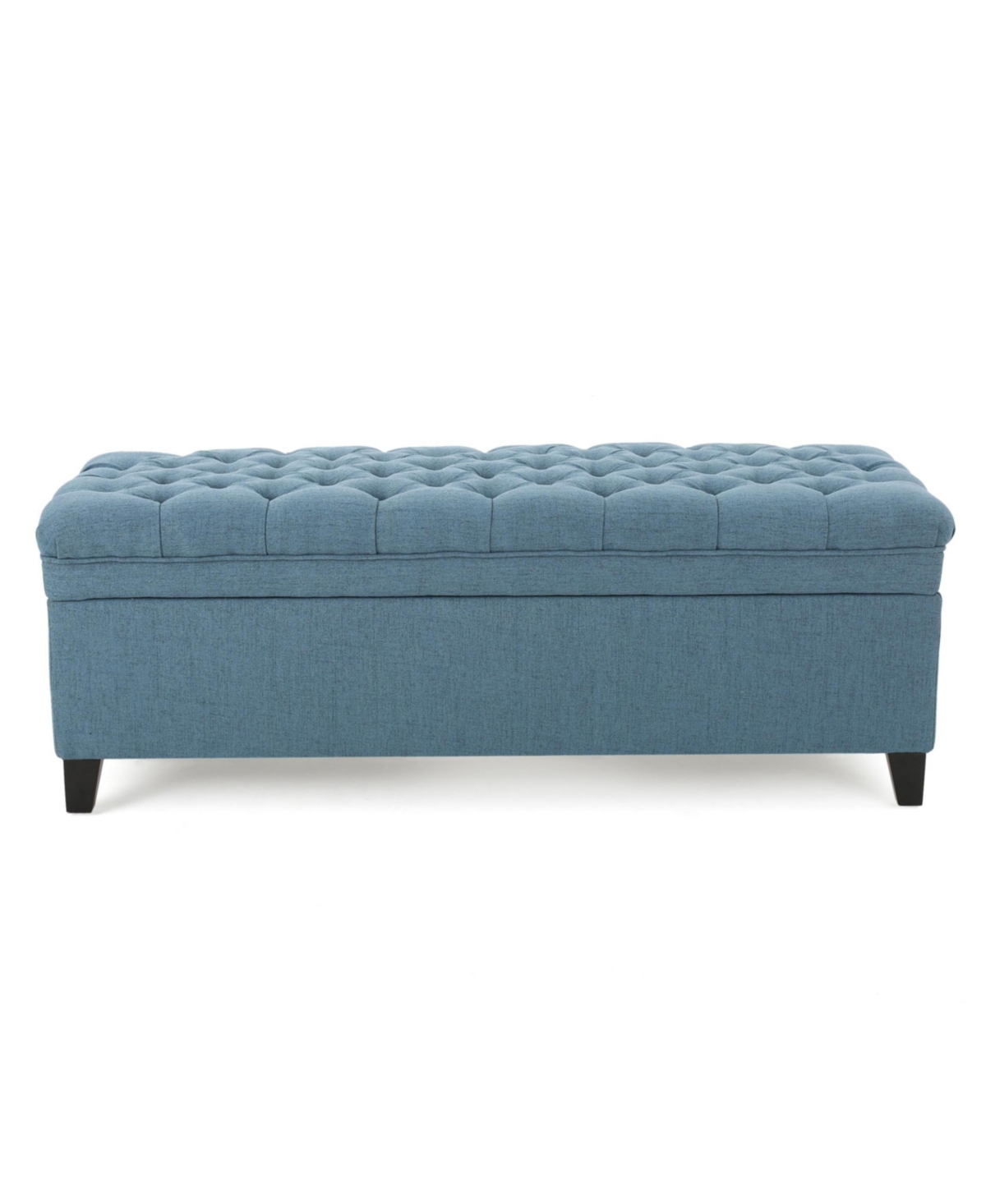 Click here for flynama Navy Blue Storage Ottoman - Blue prices