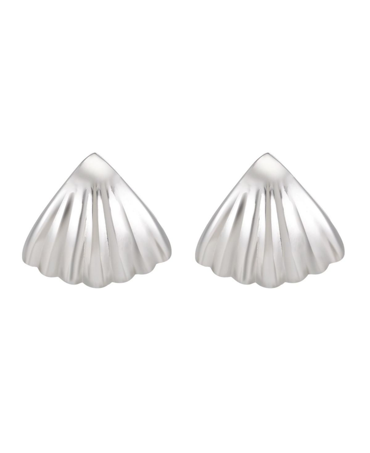 Click here for St. Moran Silver Statement Palm Huggie Earrings -... prices