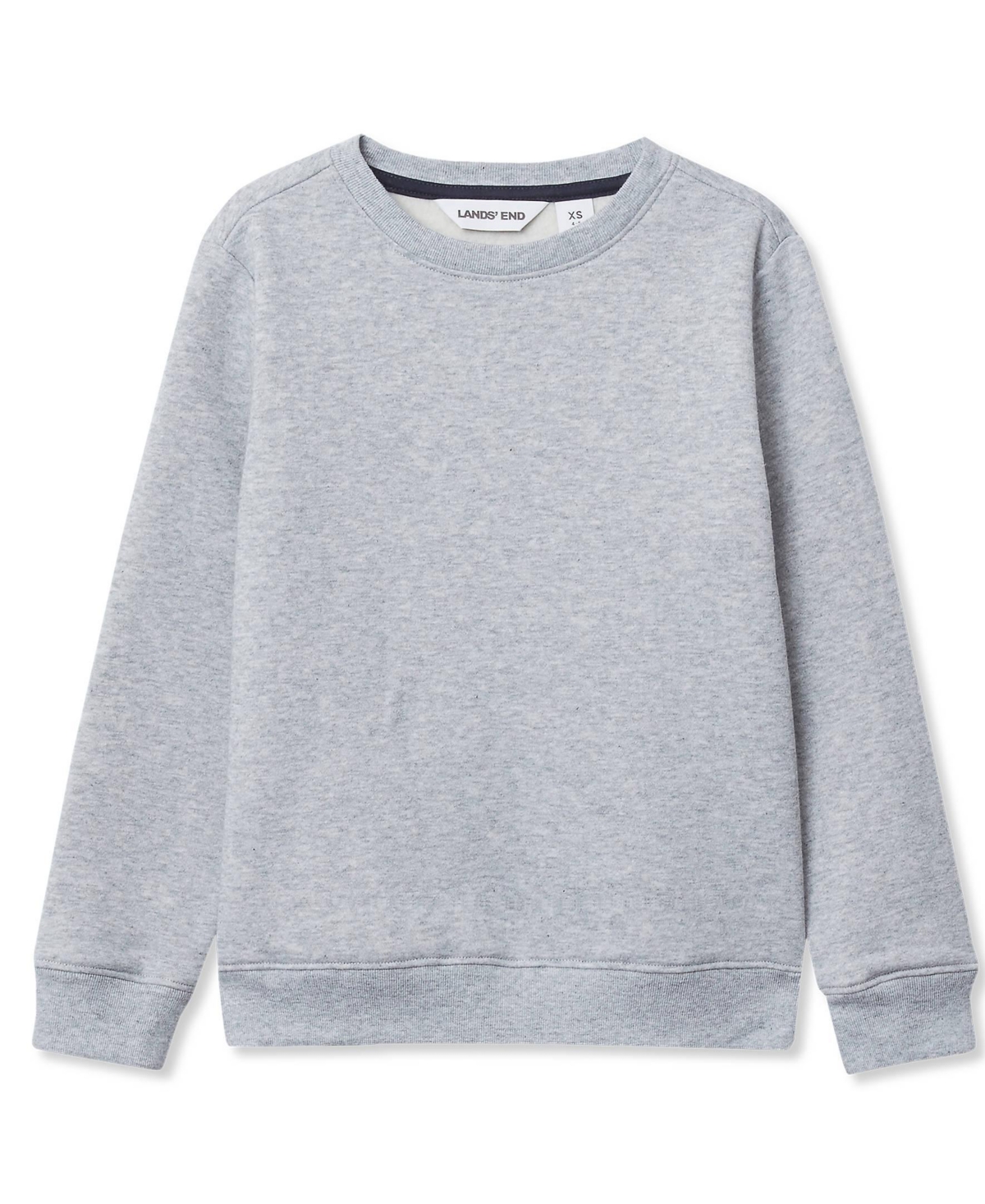 Click here for Lands End Girls Fleece Crewneck Sweatshirt - Heath... prices