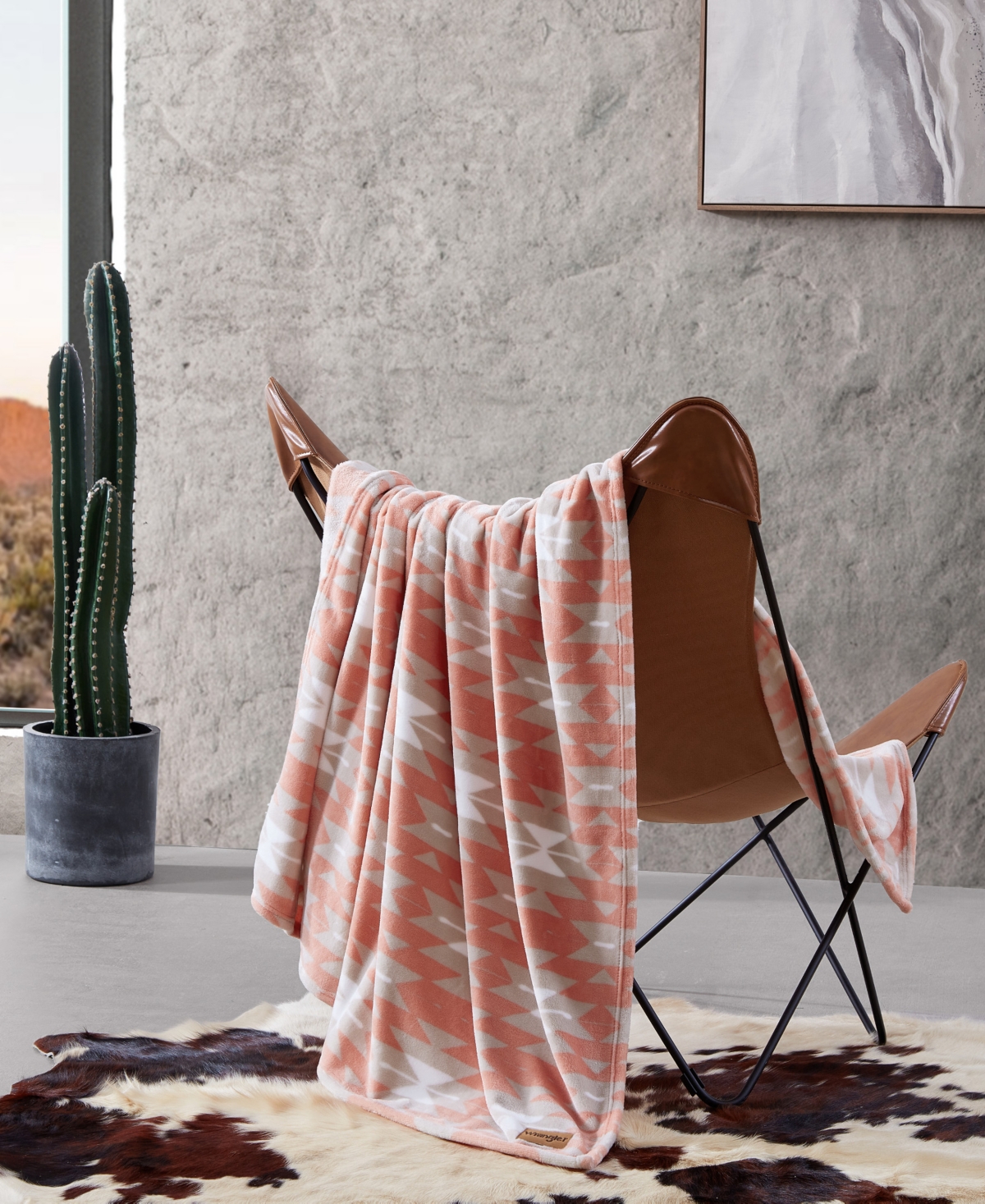 Click here for Wrangler Navajo Ultra Soft Plush Throw  70 x 50 -... prices