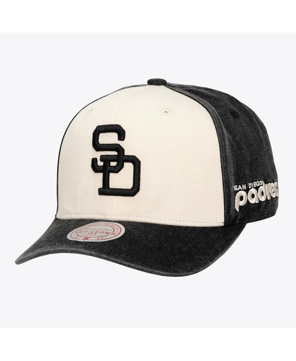 Click here for Mitchell & Ness Mens and Womens Cream/Black San Di... prices
