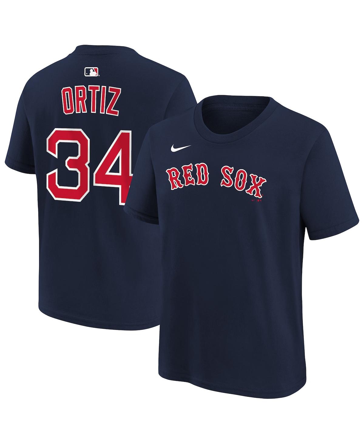 Click here for Nike Big Boys and Girls David Ortiz Navy Boston Re... prices