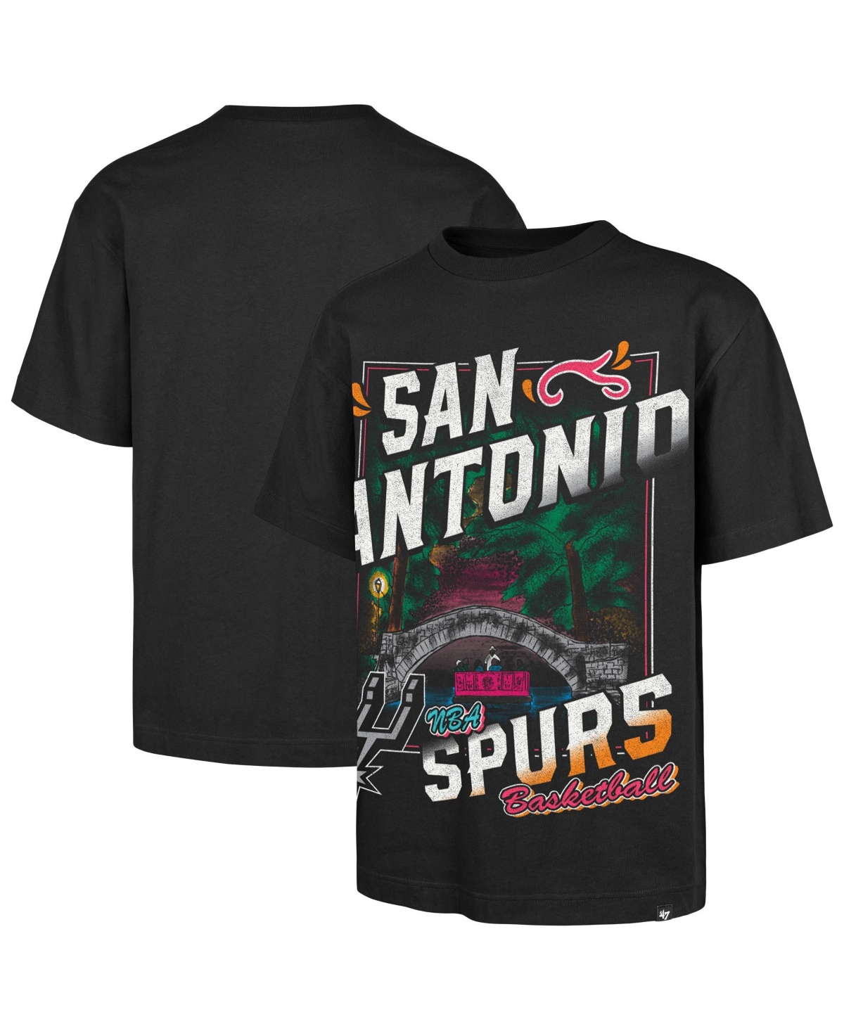 Click here for 47 Brand Mens Black San Antonio Spurs Regional Fra... prices