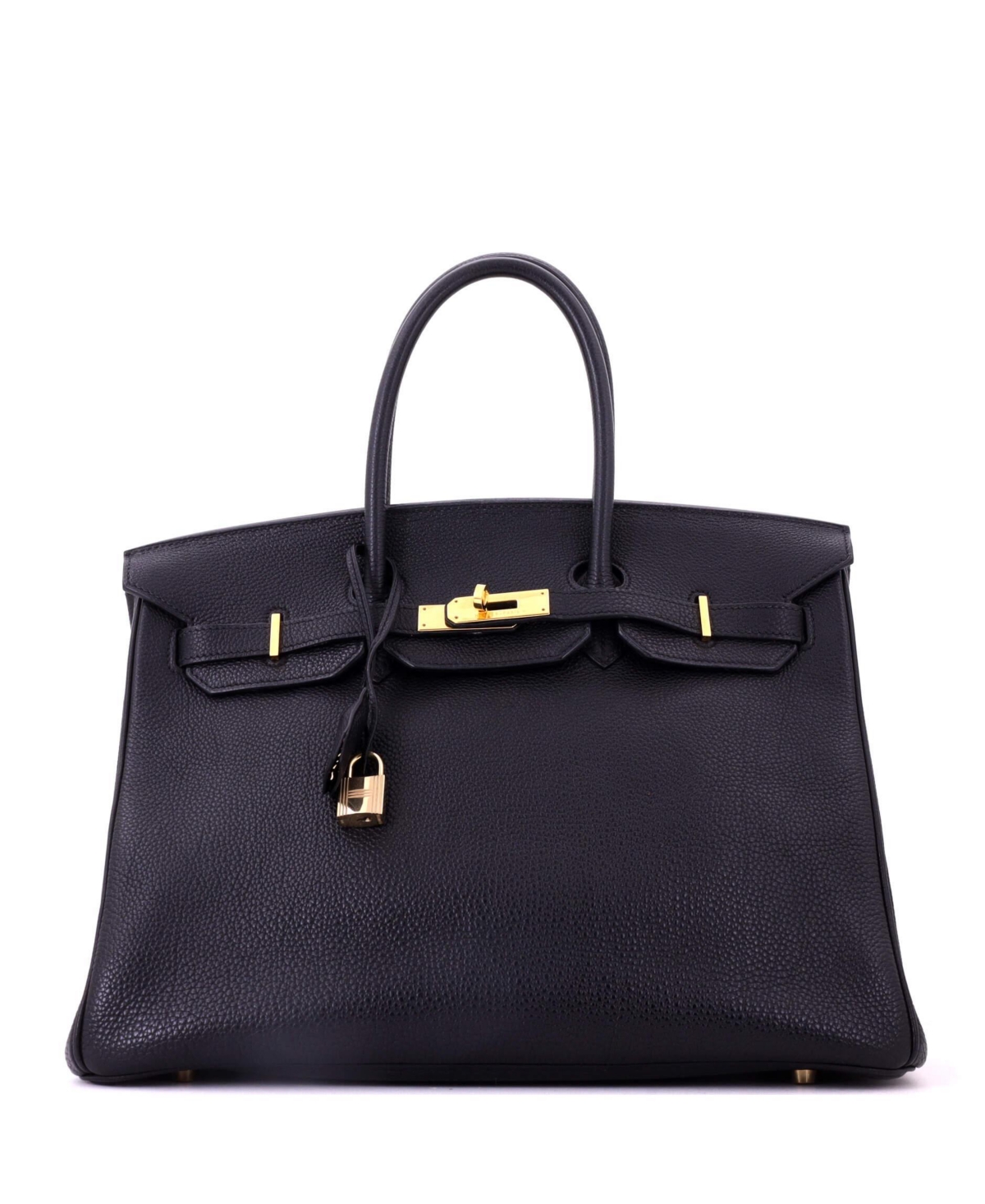 Click here for Pre-Owned HERMES Birkin 35 Handbag Black Togo with... prices