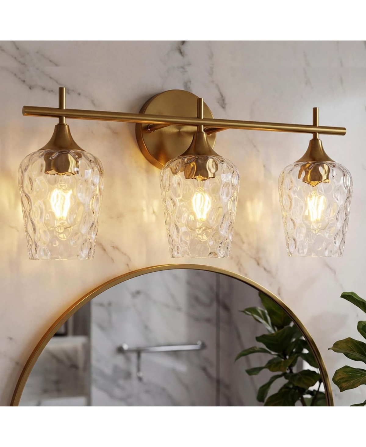 Click here for Tribesigns 3-Light Bathroom Vanity Light  Brushed... prices