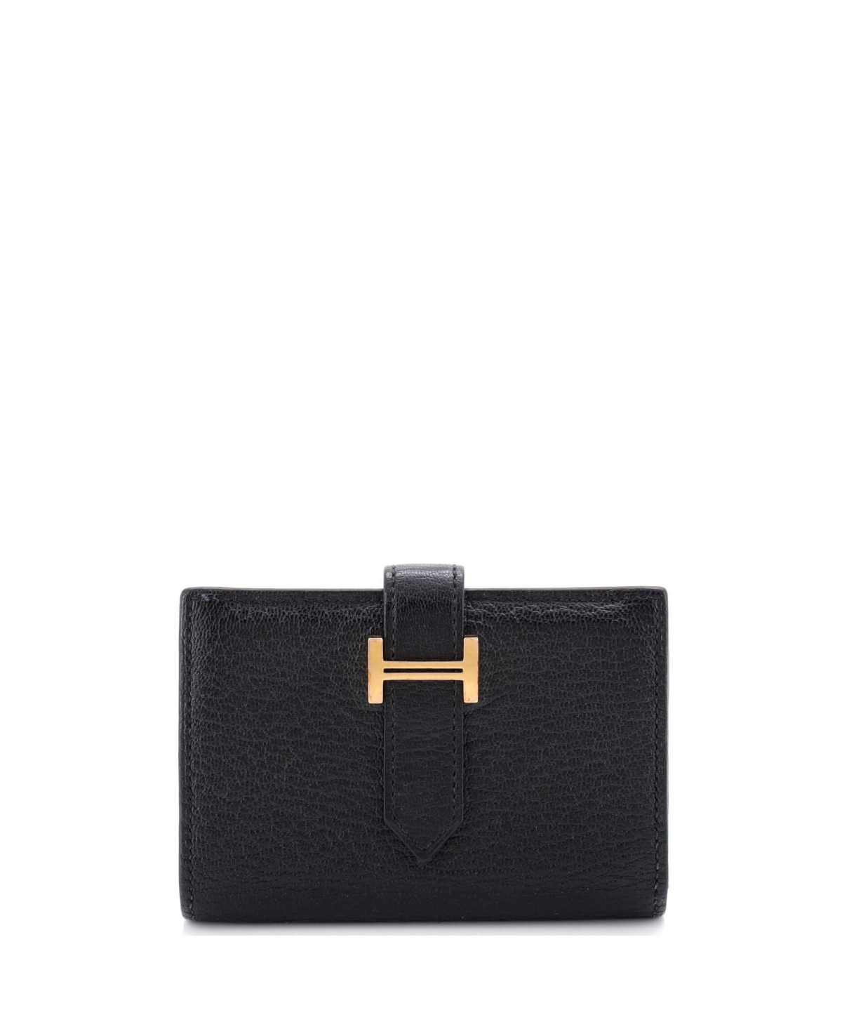 Click here for Pre-Owned HERMES Bearn Card Case Chevre Mysore - B... prices