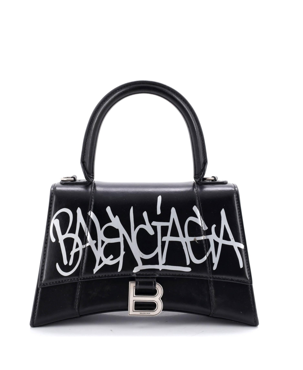 Click here for Pre-Owned Balenciaga Small Graffiti Hourglass Top... prices