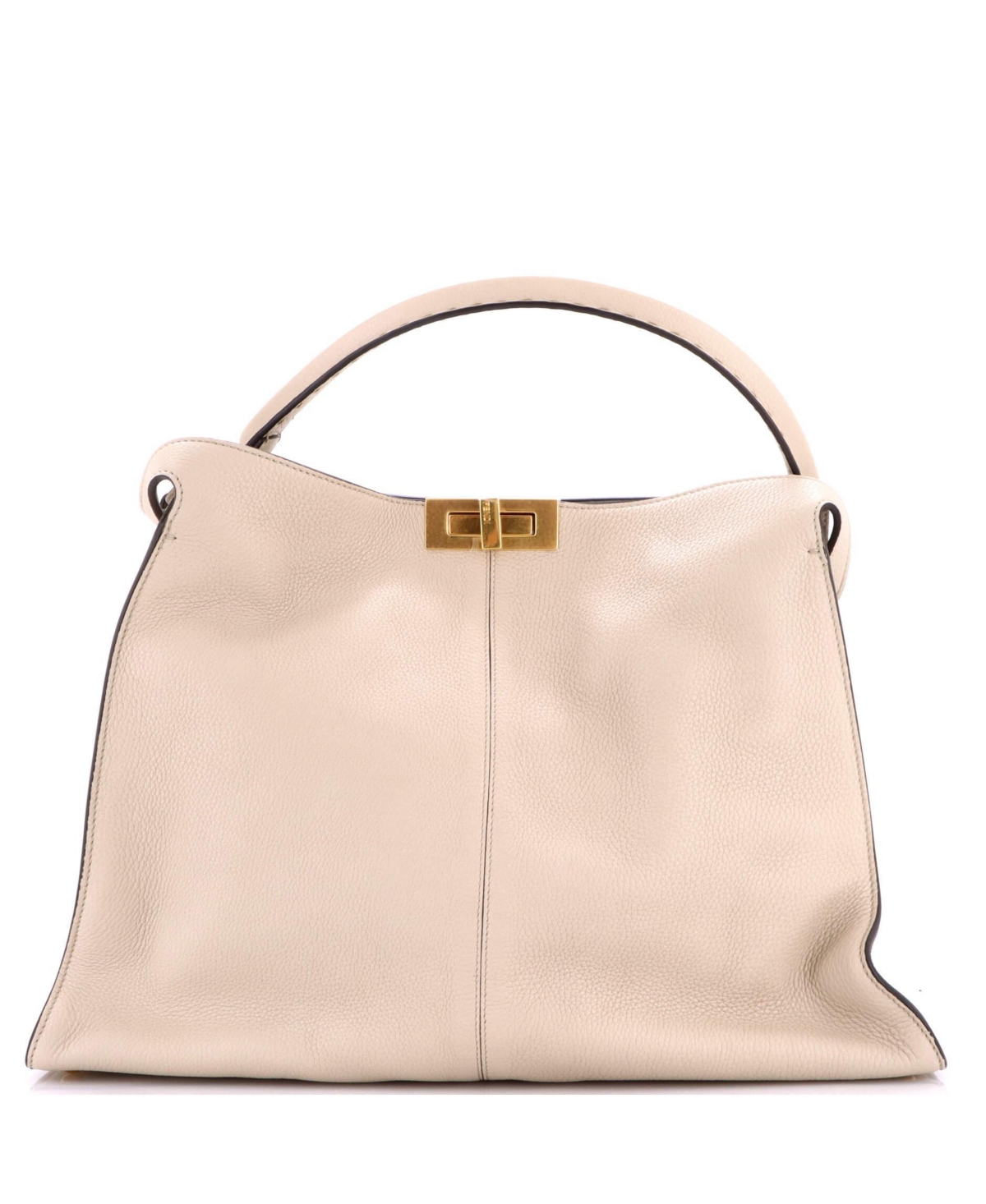 Click here for Pre-Owned Fendi Large Peekaboo X-Lite Bag Leather... prices