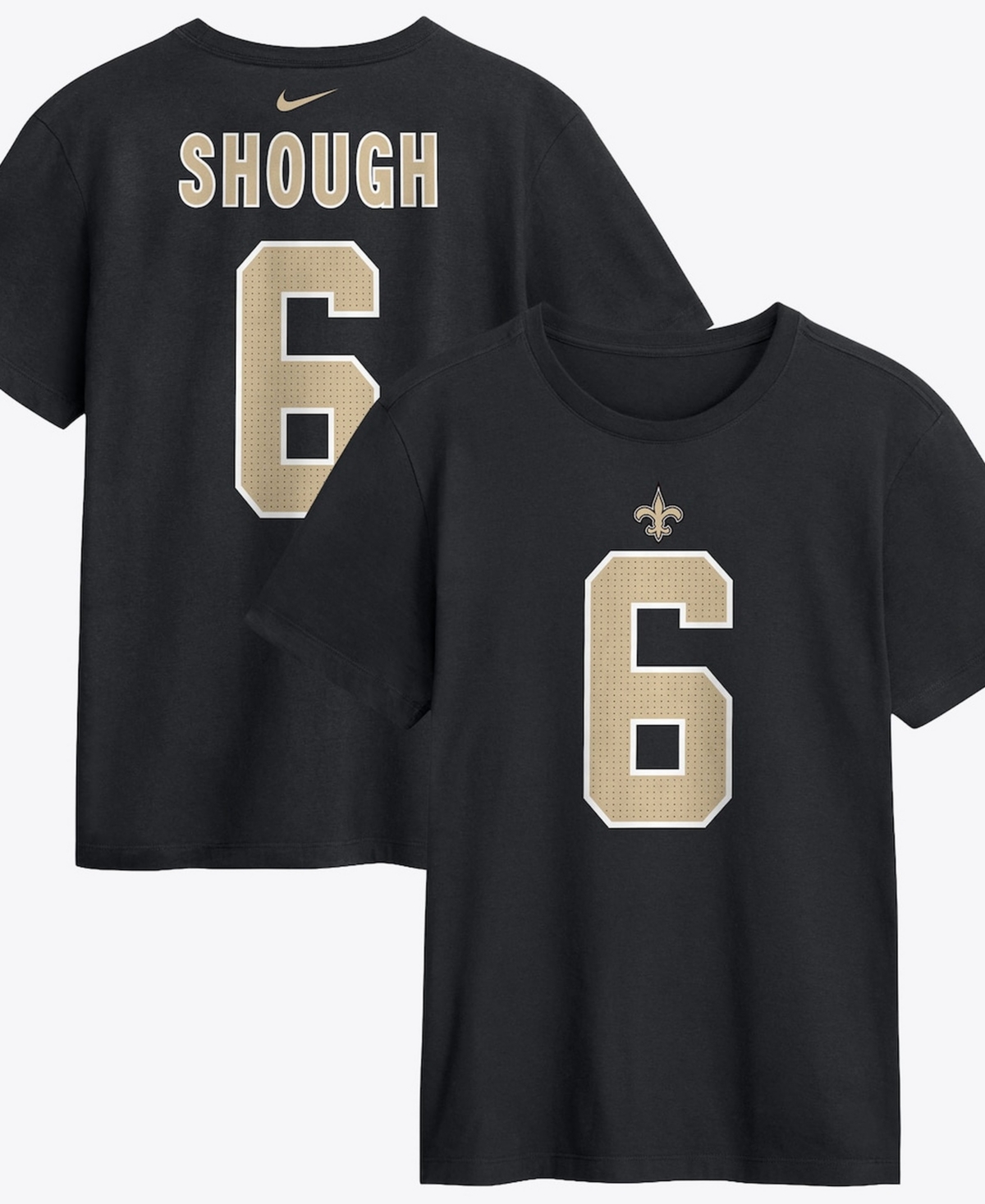 Click here for Nike Mens Tyler Shough Black New Orleans Saints Na... prices