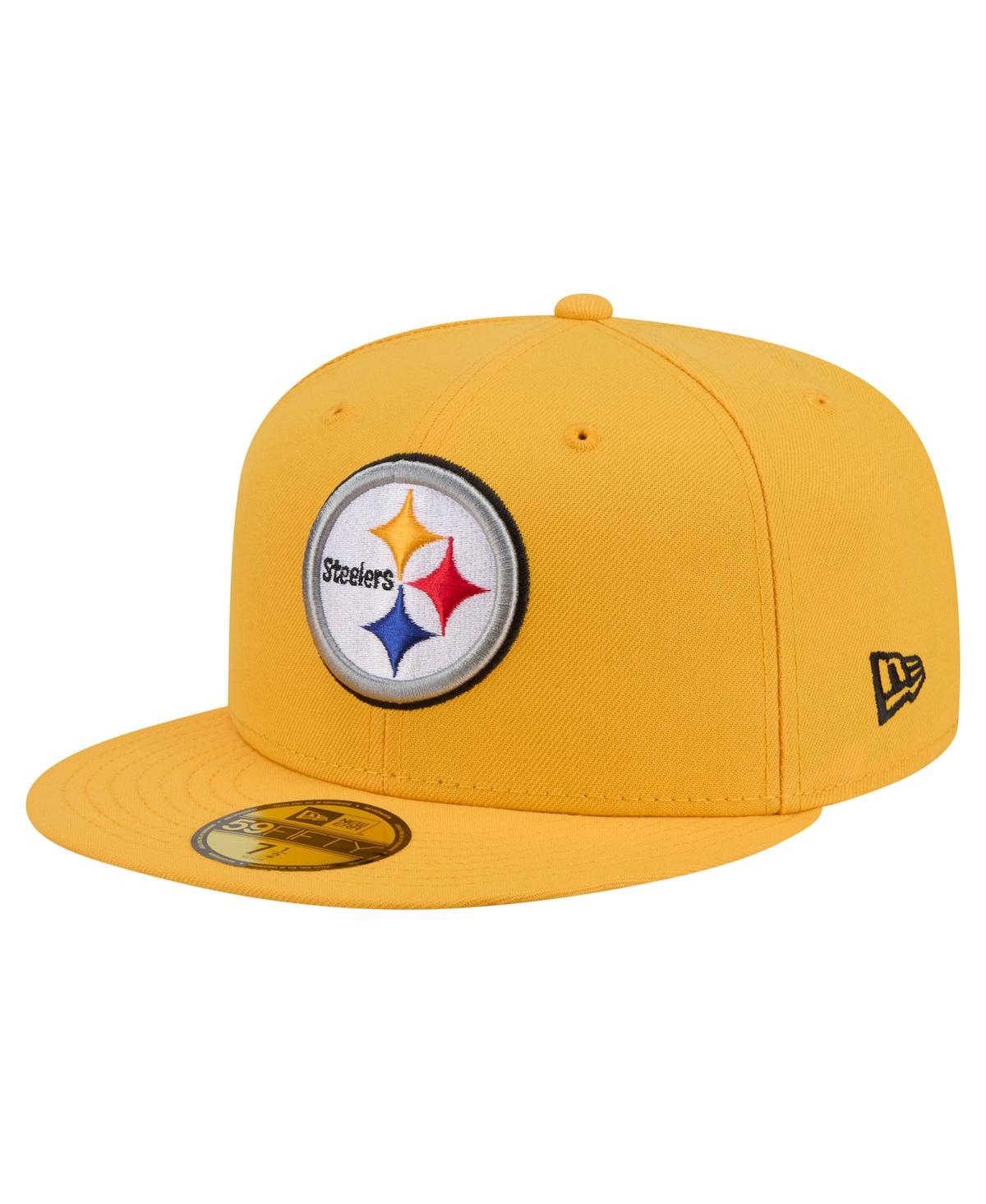 Click here for New Era Mens Gold Pittsburgh Steelers 59FIFTY Fitt... prices