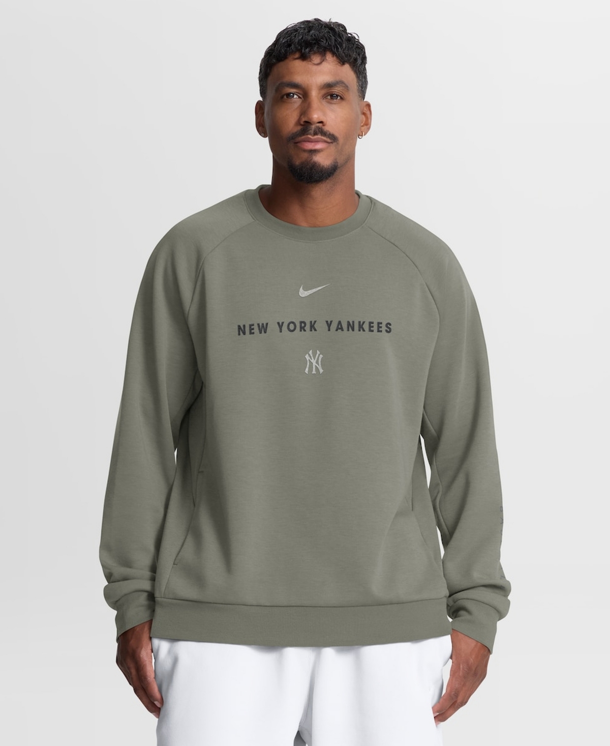 Click here for Nike Mens Olive New York Yankees Statement Primary... prices