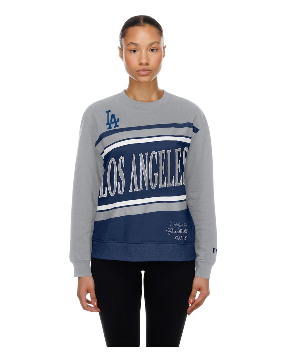 Click here for New Era Womens Navy/Gray Los Angeles Dodgers Gamed... prices