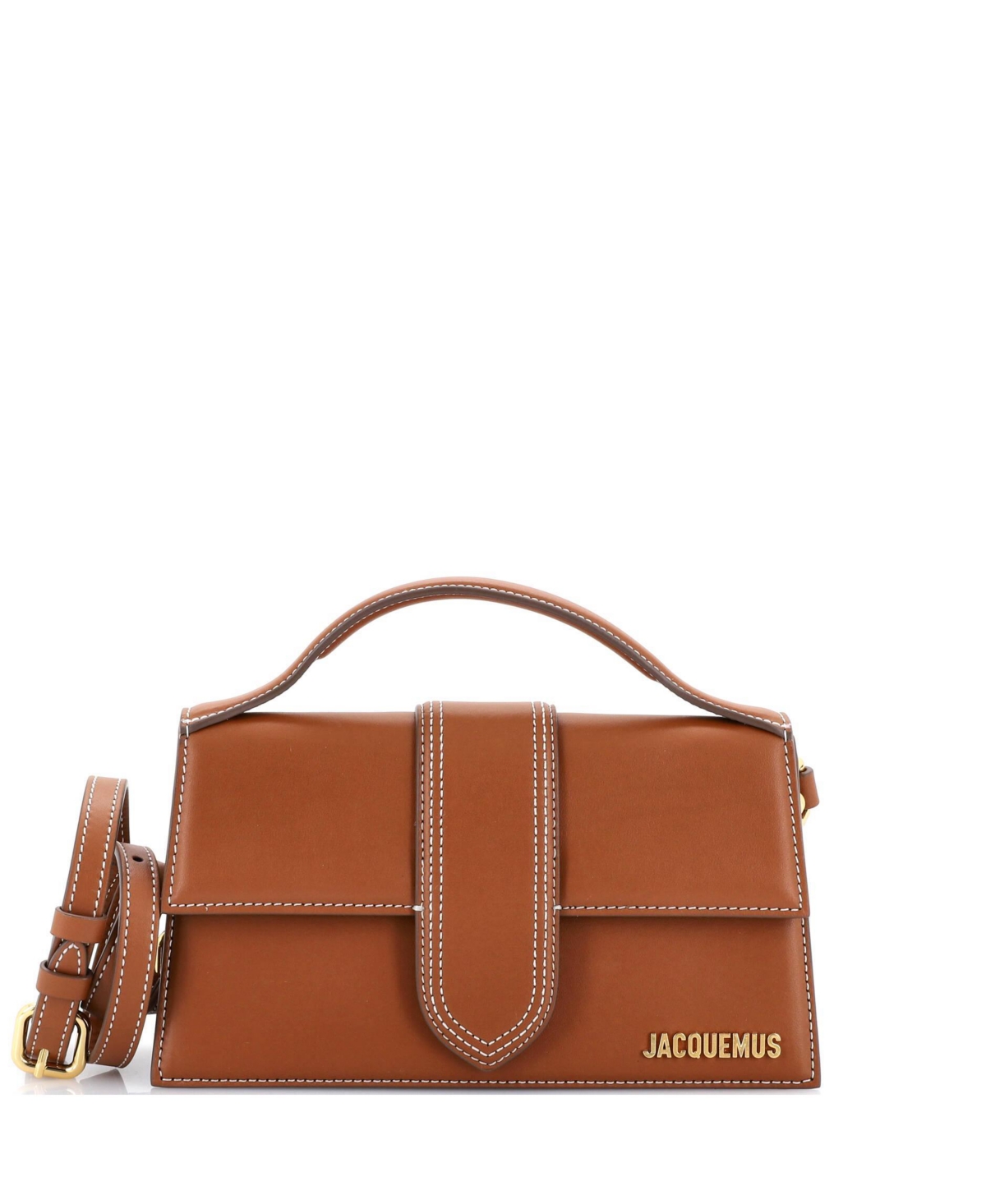 Click here for Pre-Owned Jacquemus Le Grand Bambino Flap Bag Leat... prices