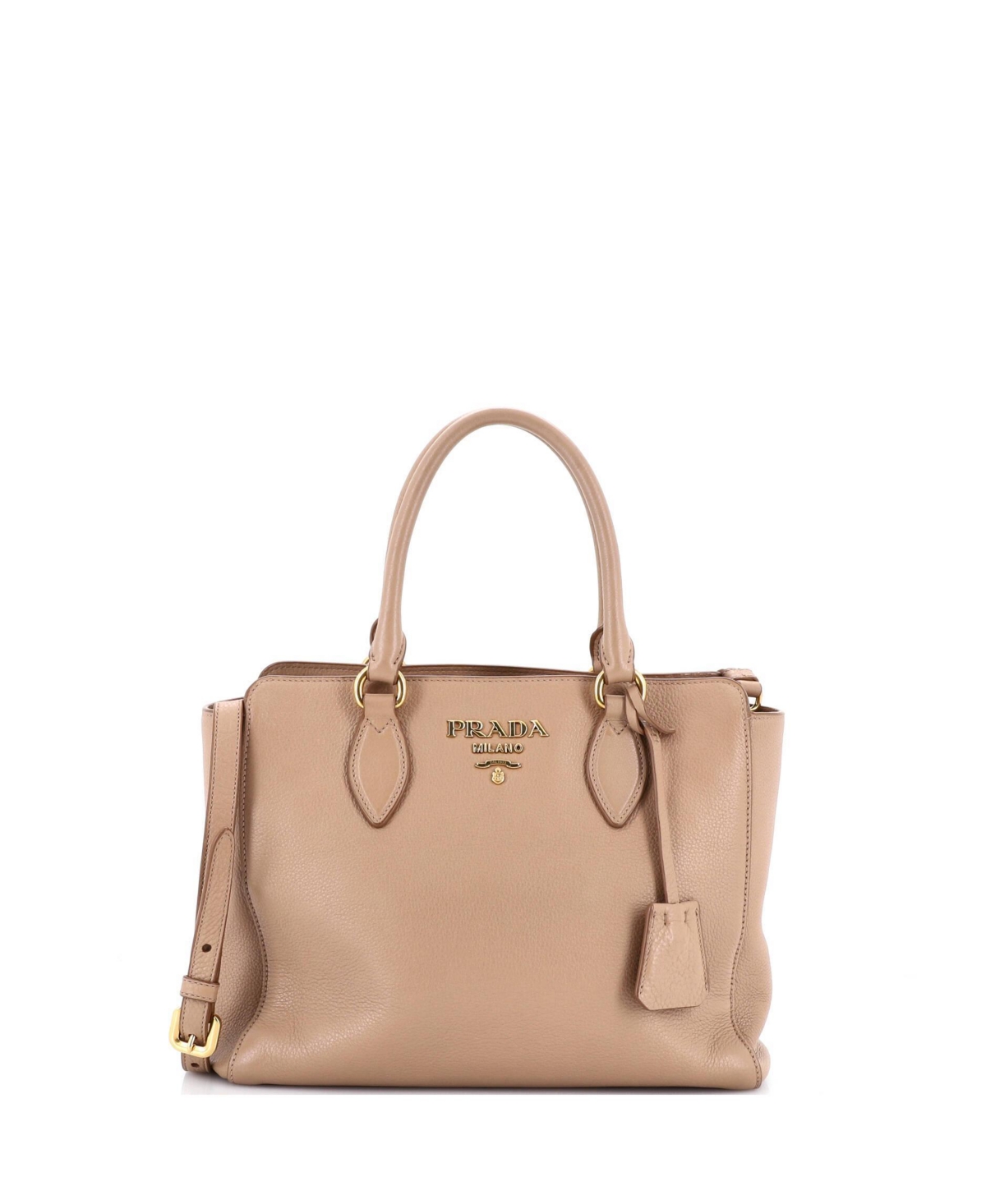 Click here for Pre-Owned Prada Small Convertible Open Tote Saffia... prices