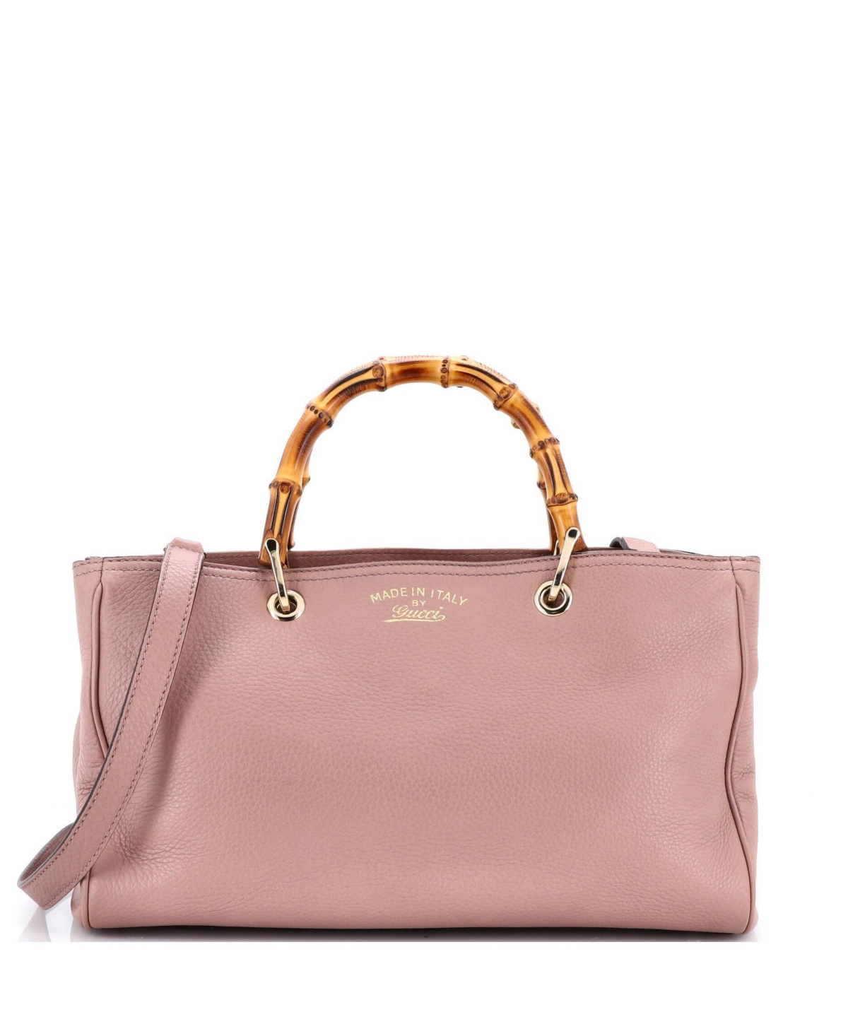 Click here for Pre-Owned Gucci Medium Bamboo Shopper Tote Leather... prices