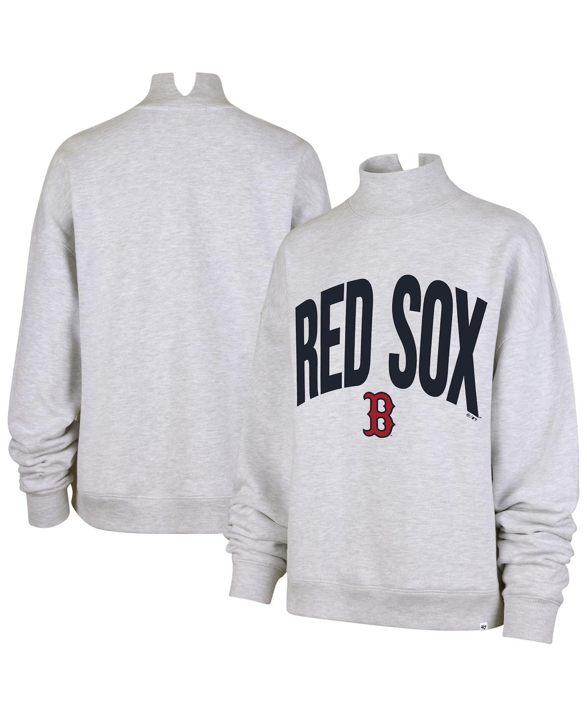 Click here for 47 Brand Womens Heather Gray Boston Red Sox Subtle... prices