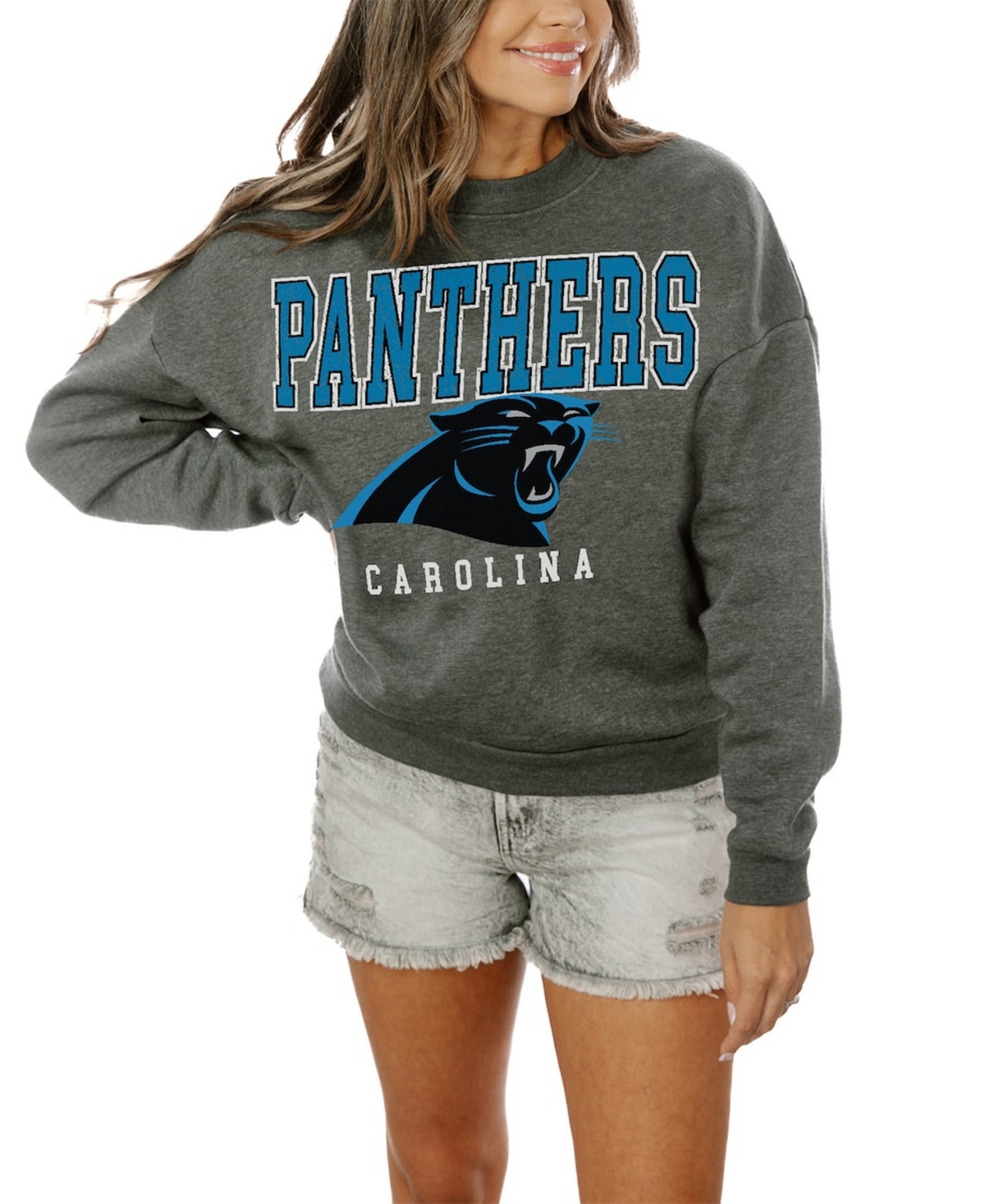 Click here for Gameday Couture Womens Charcoal Carolina Panthers... prices
