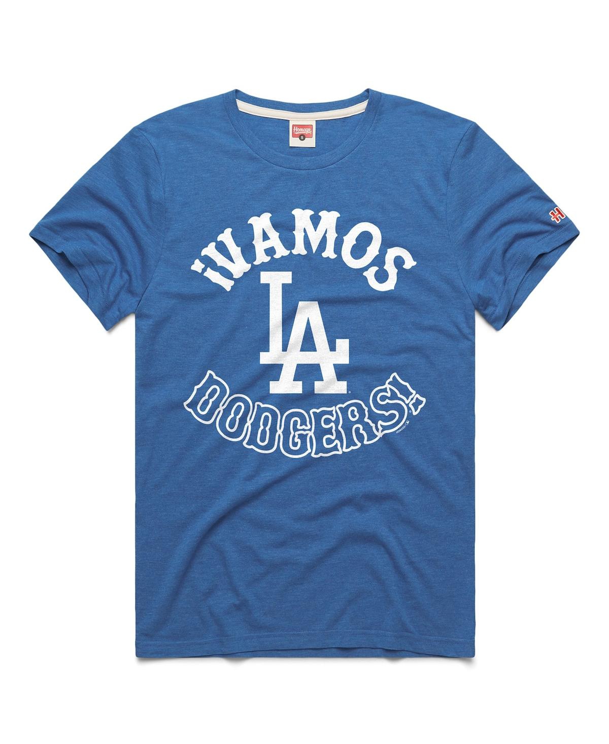 Click here for Homage Mens Royal Los Angeles Dodgers Vamos Tri-Bl... prices