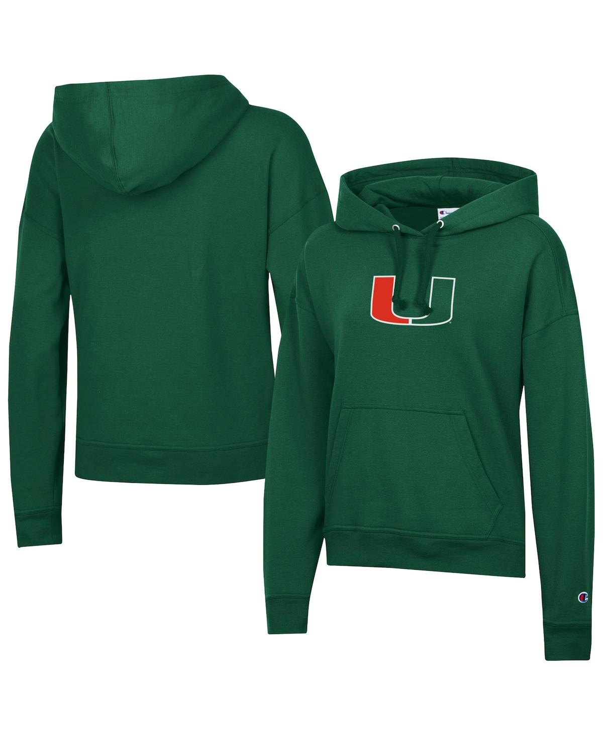 Click here for Champion Womens Green Miami Hurricanes Powerblend... prices