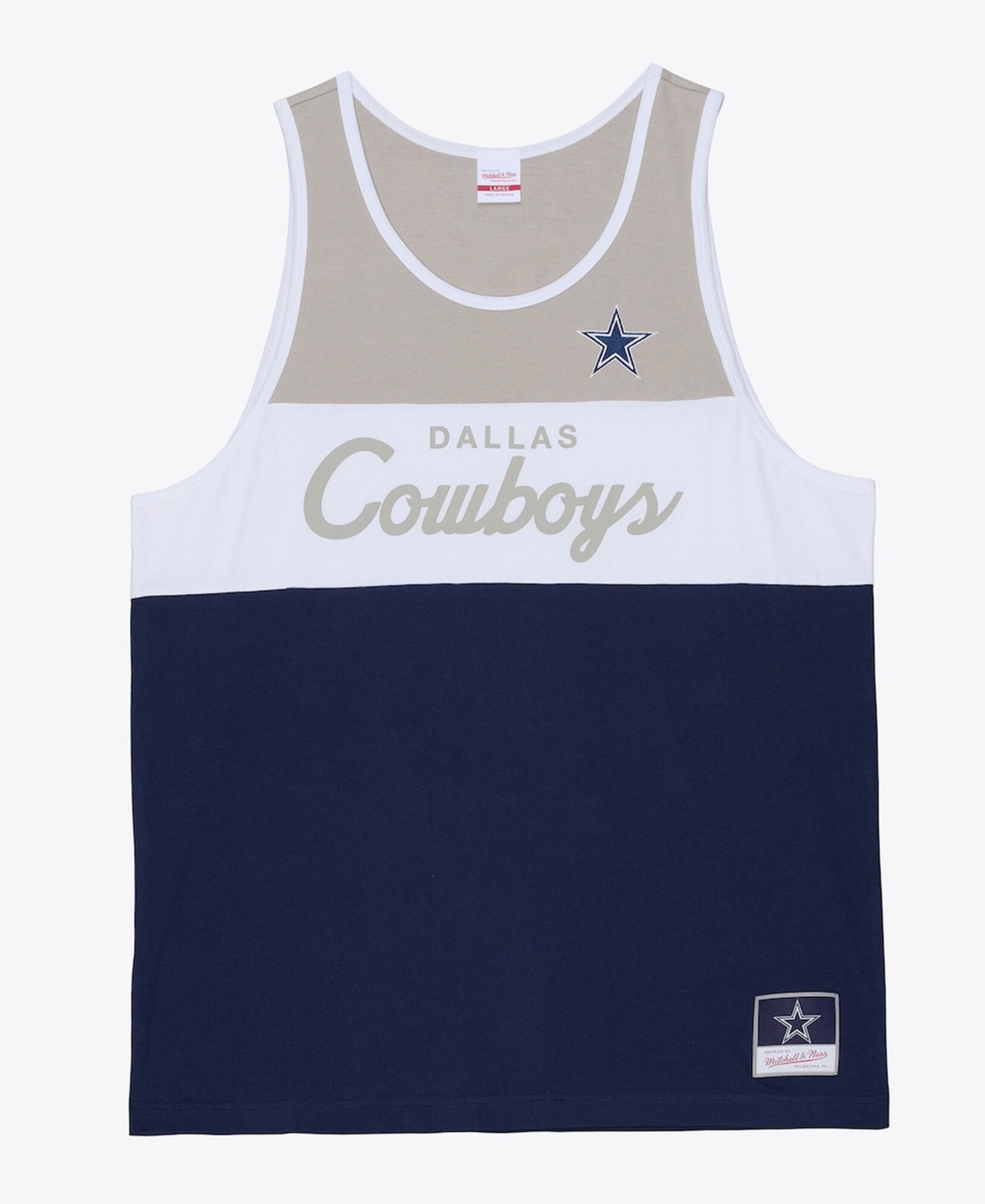 Click here for Mitchell & Ness Mens Navy/Silver Dallas Cowboys He... prices