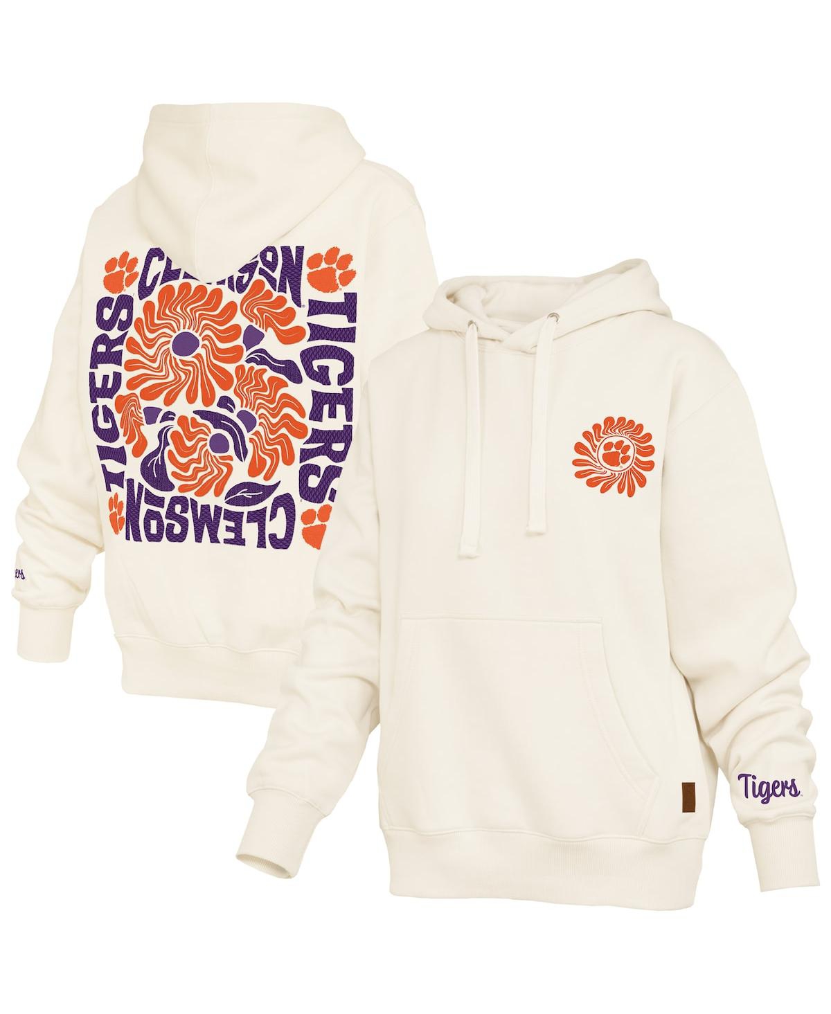 Click here for Pressbox Womens Cream Clemson Tigers Elena Janise... prices