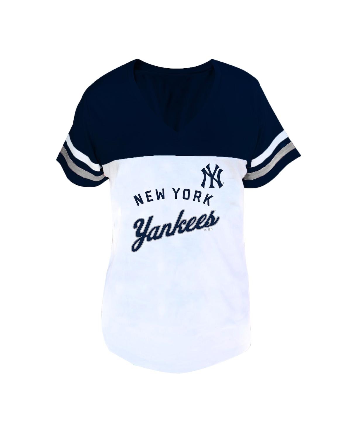 Click here for Fanatics Womens White/Navy New York Yankees Plus S... prices