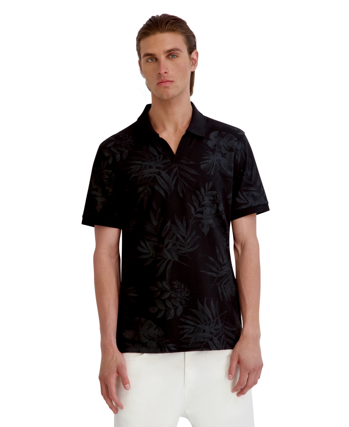 Click here for Karl Lagerfeld Paris Mens Polo Collar Pique Polo S... prices