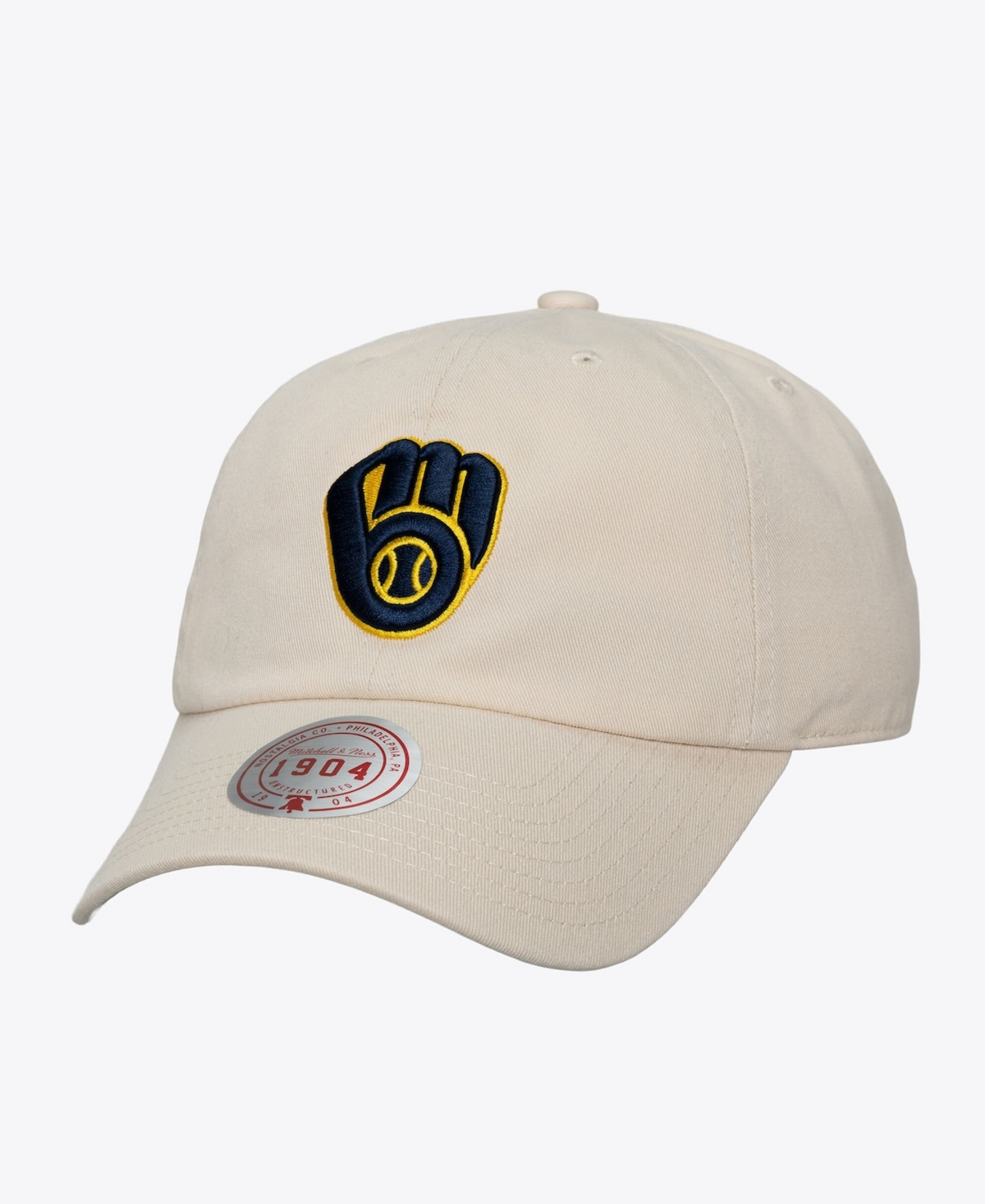 Click here for Mitchell & Ness Mens and Womens Cream Milwaukee Br... prices