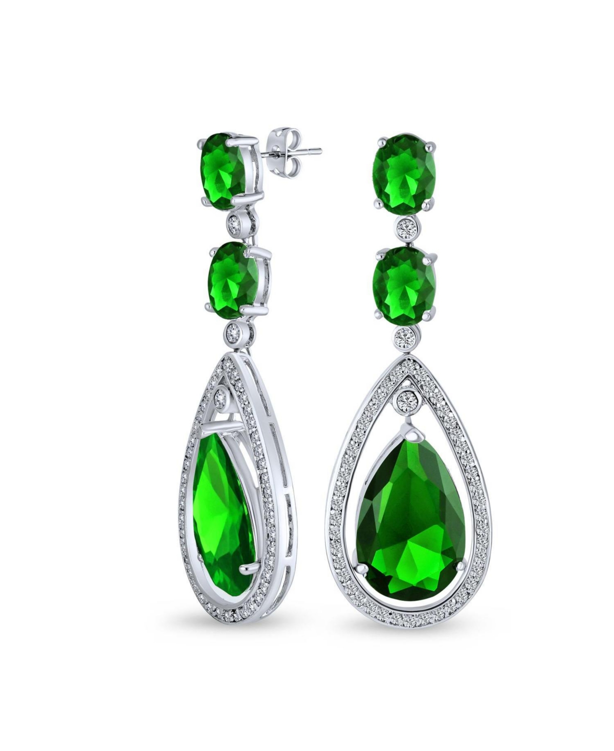 Click here for Bling Jewelry Cocktail Bridal Cubic Zirconia Halo... prices