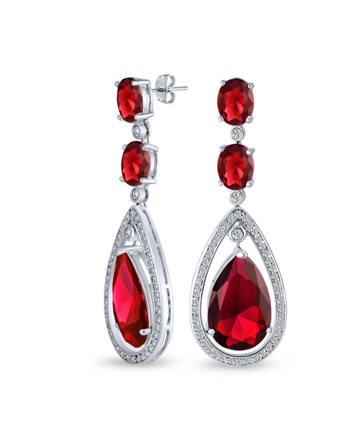 Click here for Bling Jewelry Cocktail Bridal Cubic Zirconia Halo... prices