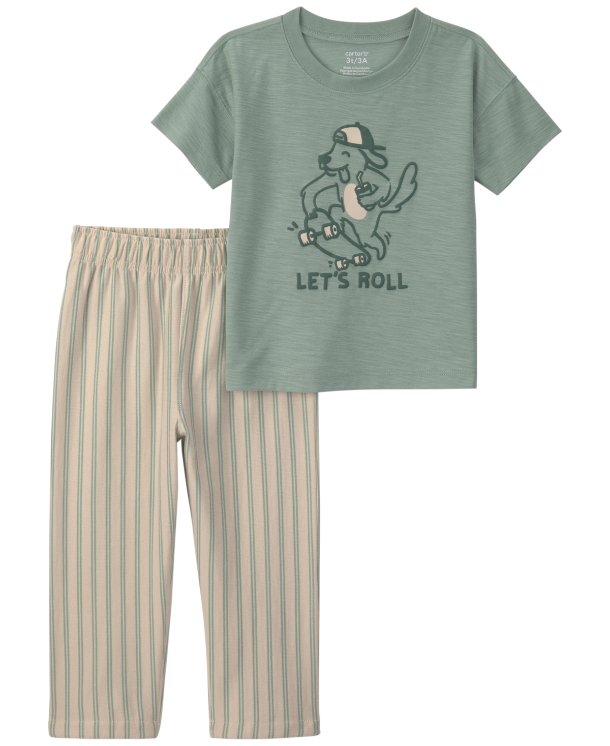Click here for Carters Toddler Boys 2T-5T Skateboard Short-Sleeve... prices