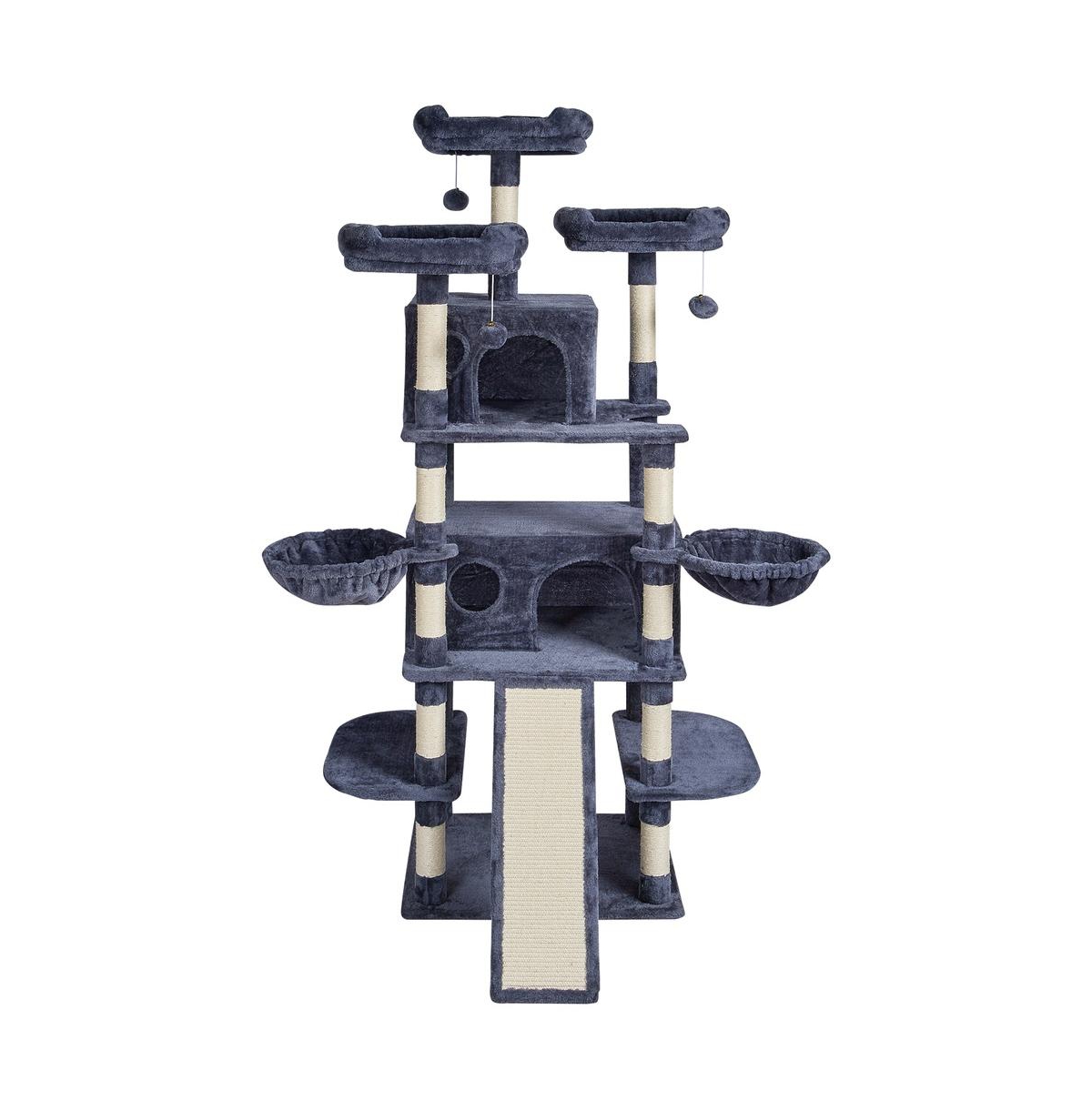 Click here for Ruie 68.5 Inch Indoor Cat Tree Tower with 2 Condos... prices