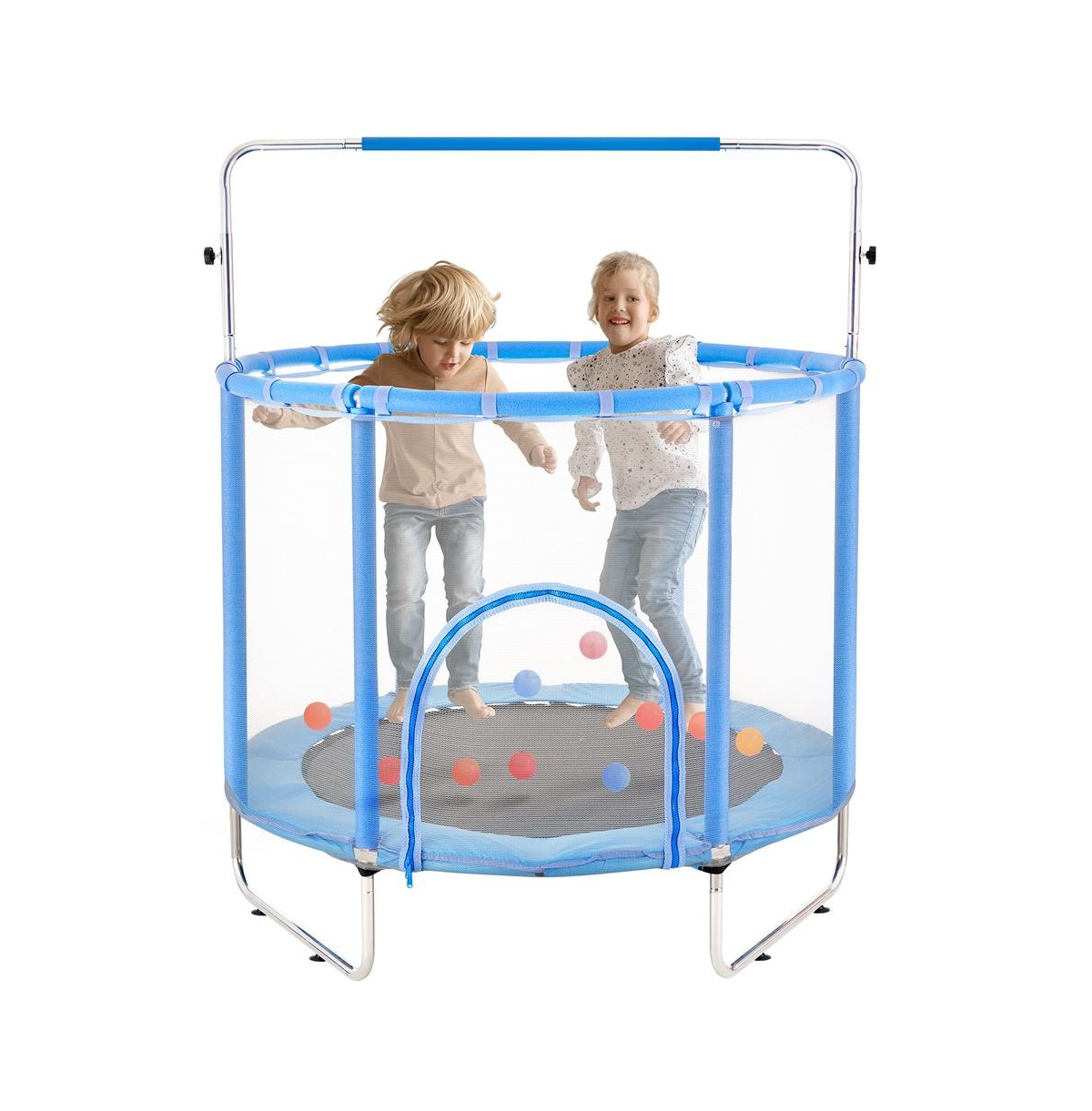 Click here for Ruie 55 in Mini Toddler Trampoline with Safety Net... prices