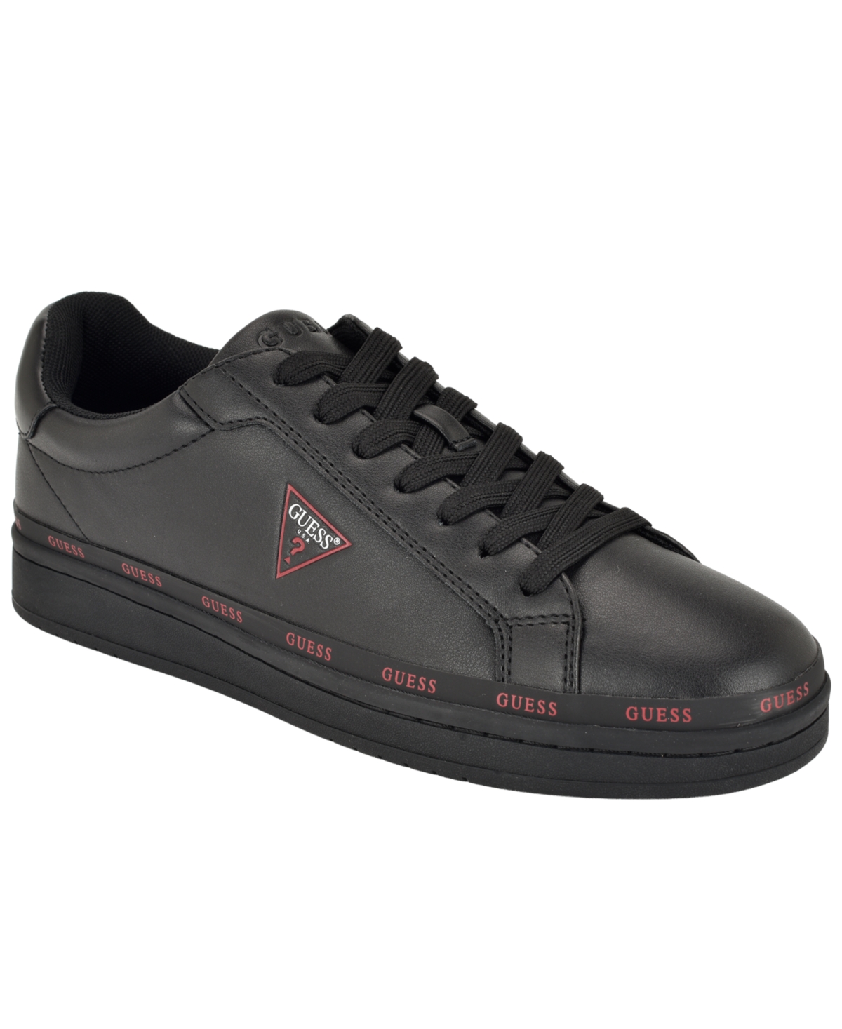 Click here for Guess Mens Likode Fashion Lace-Up Sneakers - Black... prices