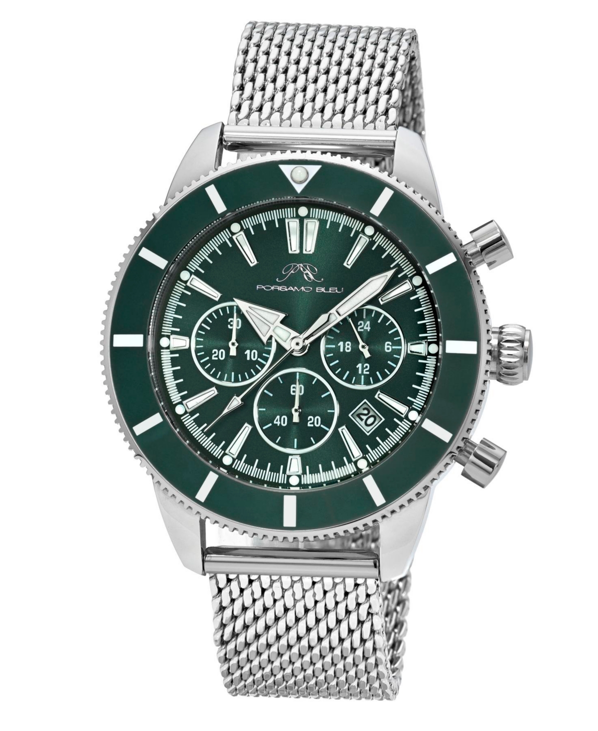 Click here for Porsamo Bleu Mens Brandon Stainless Steel Watch 10... prices