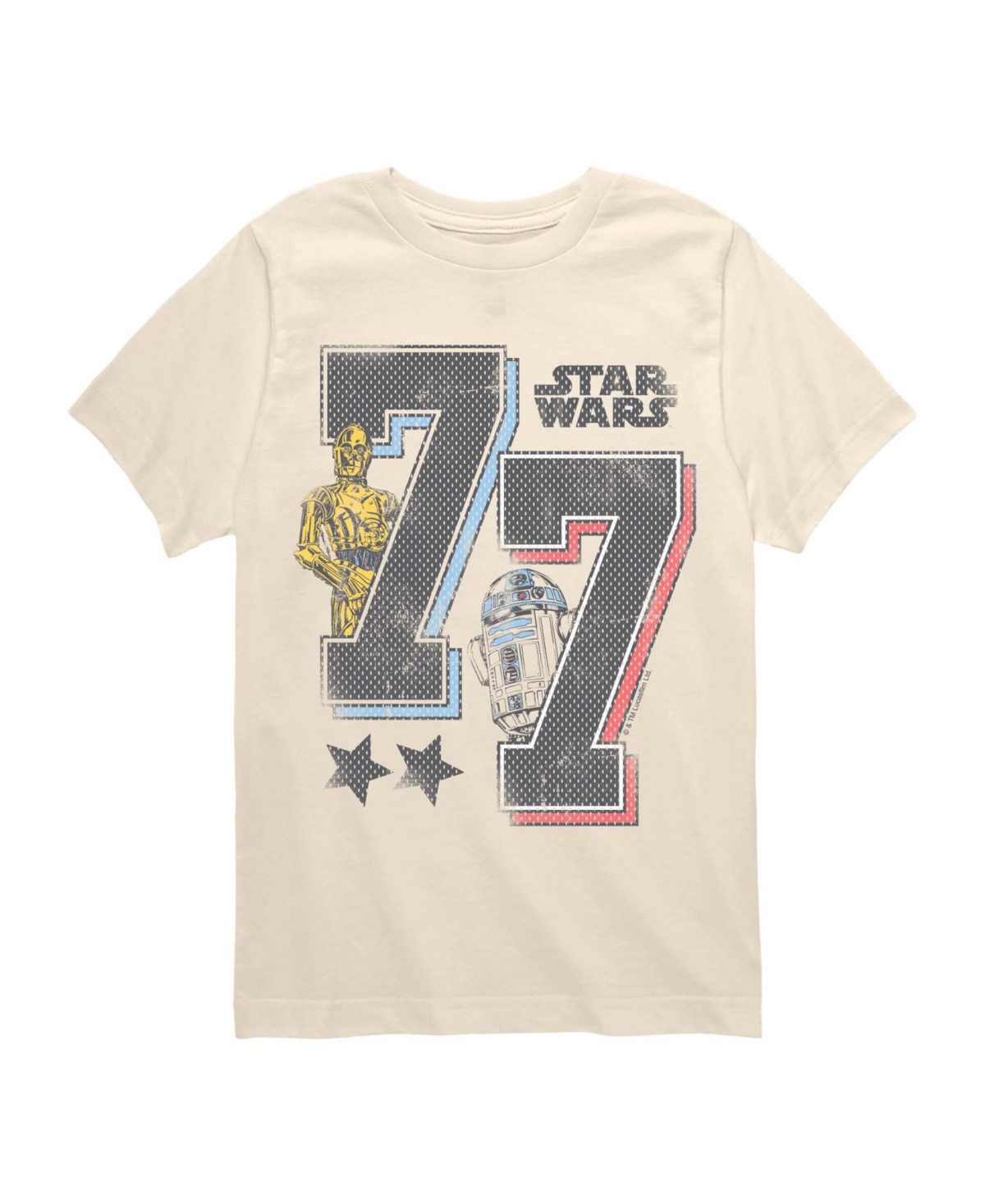 Click here for Star Wars Boys 8-20 C-3PO and R2D2 Sporty Short-Sl... prices