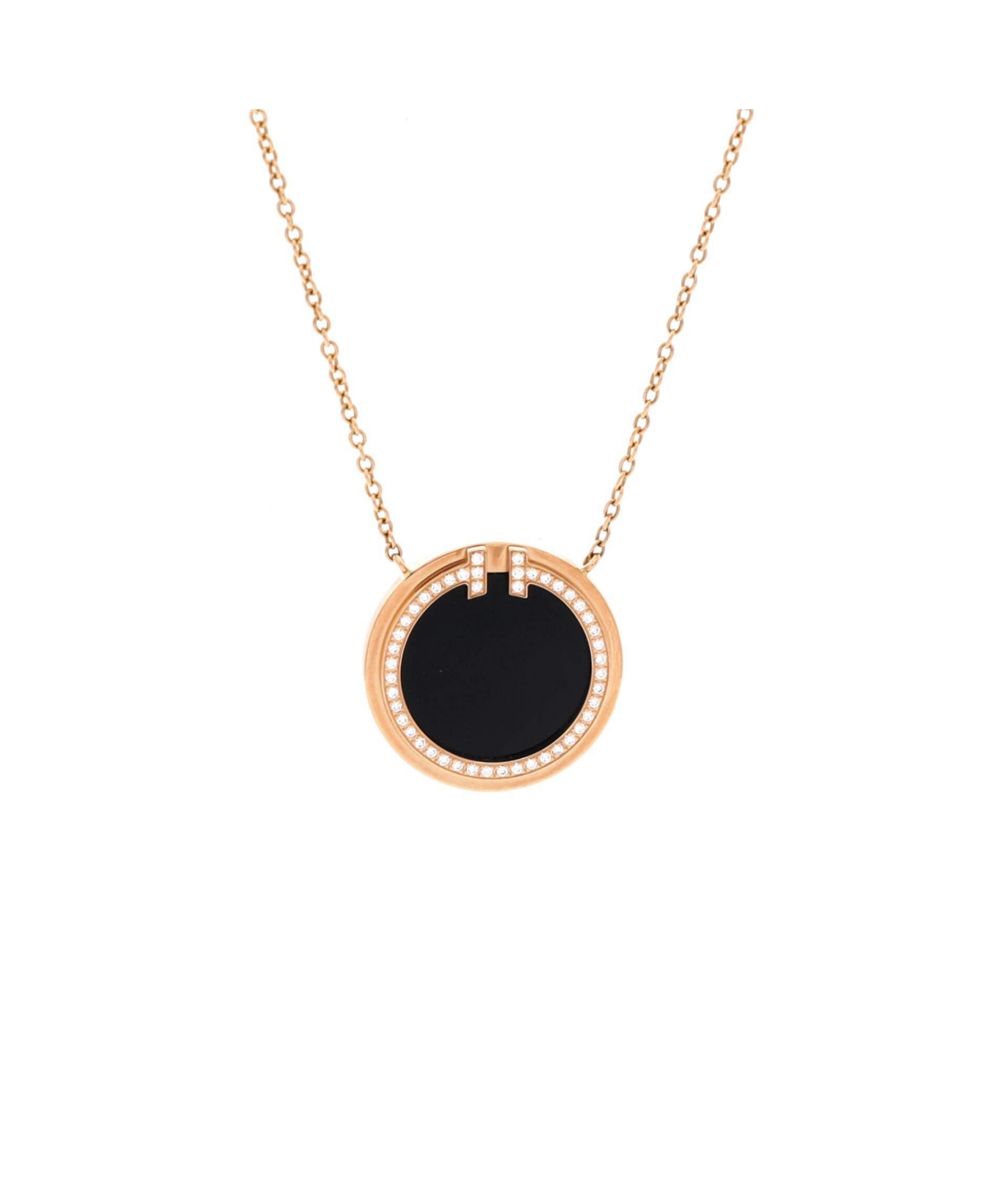 Click here for Pre-Owned Tiffany & Co T Circle Pendant Necklace -... prices
